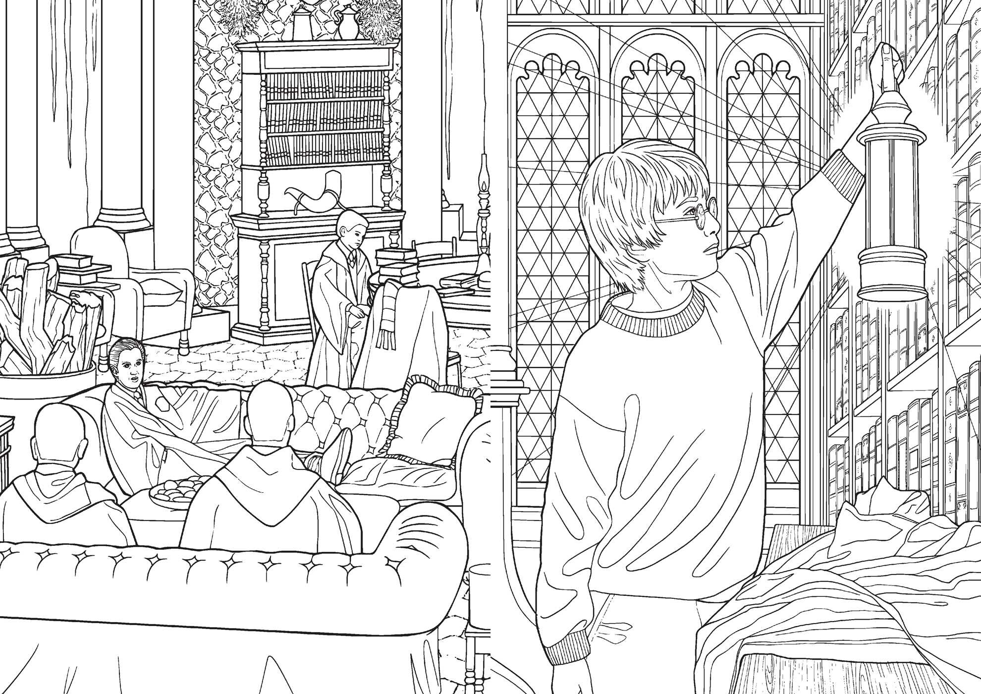 Harry Potter Mini Coloring Set - Book Summary & Video | Official ...