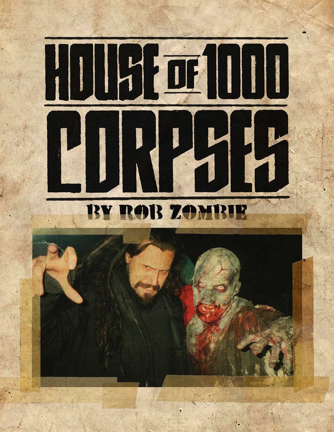 Rob Zombie's House of 1000 Corpses | Book by Rob Zombie | Official ...