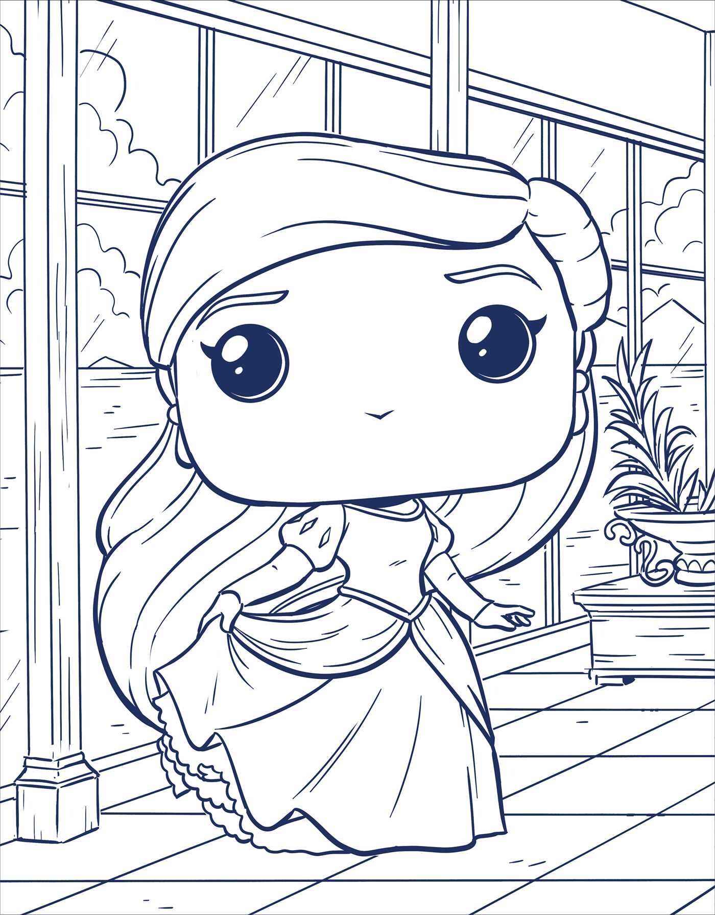 Disney Princess: The Official Funko POP! Coloring Book | Book by Austin ...