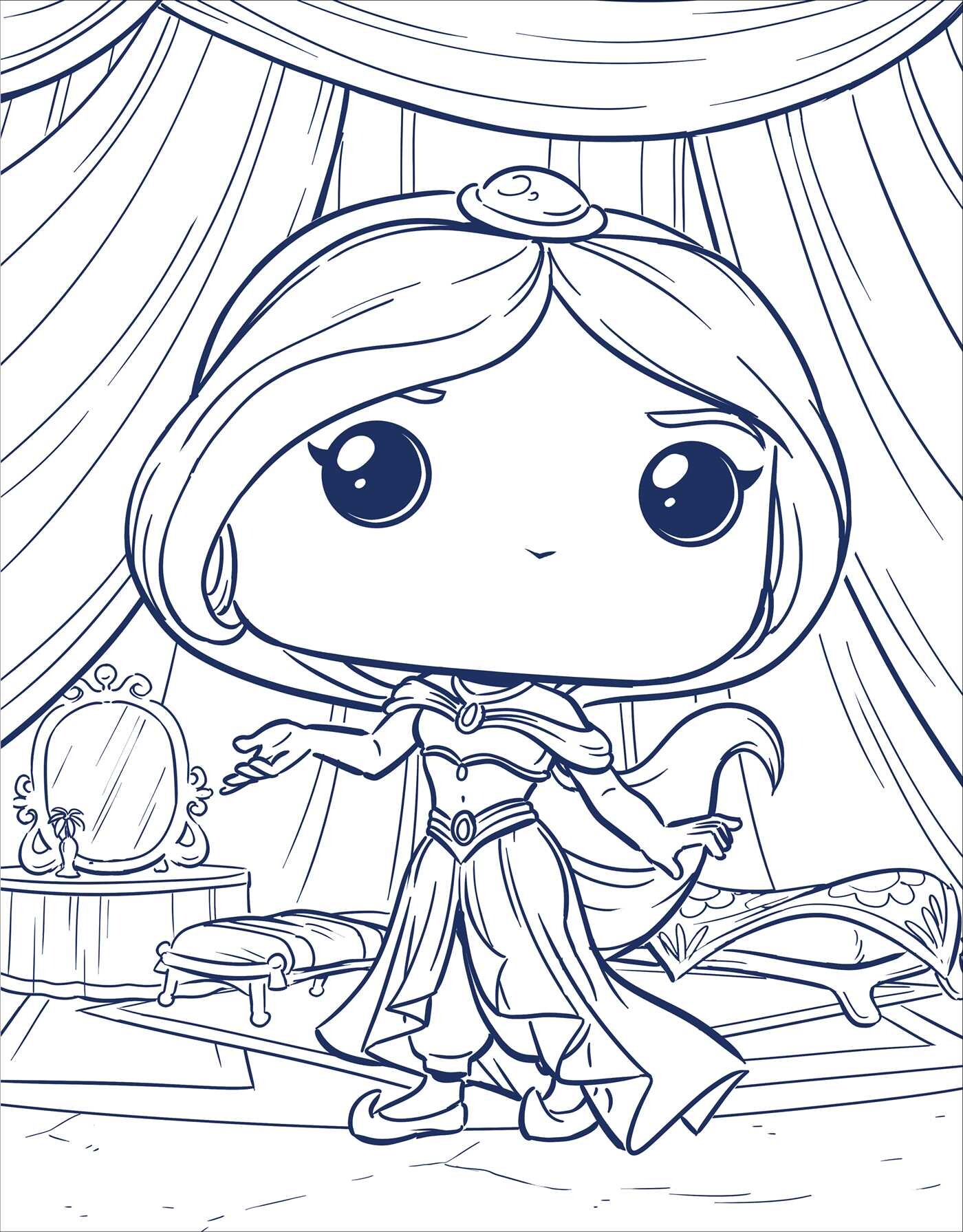 Disney Princess: The Official Funko POP! Coloring Book | Book by Austin ...
