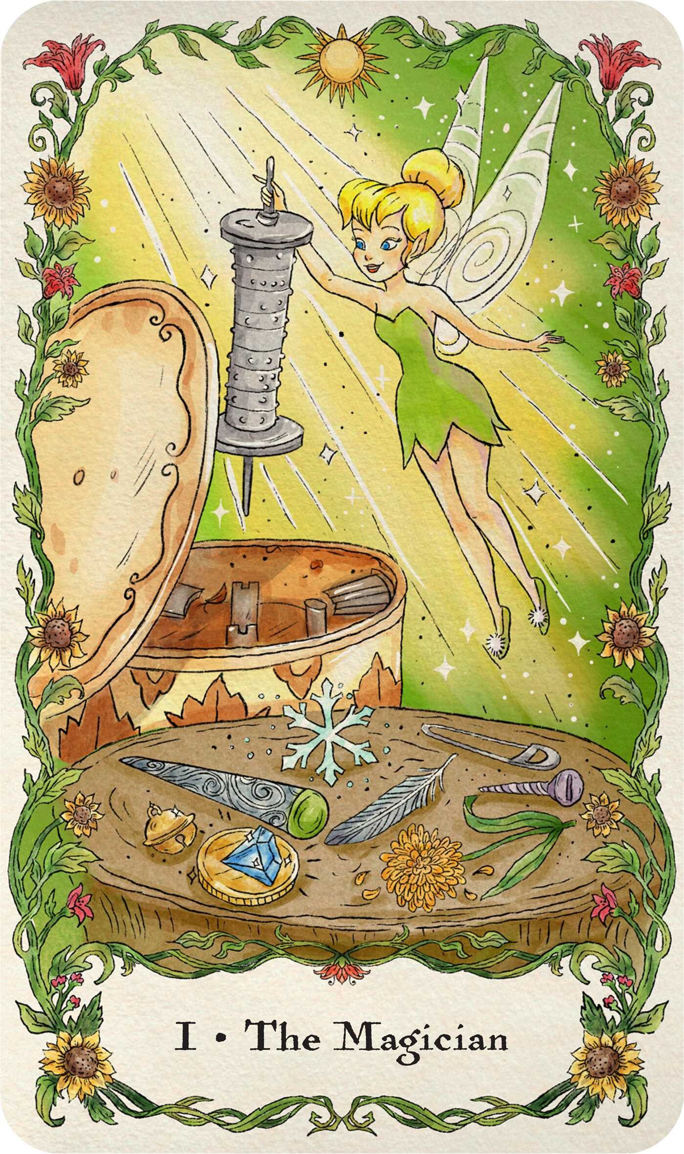 Disney Fairies Tarot Deck and Guidebook - Book Summary & Video ...