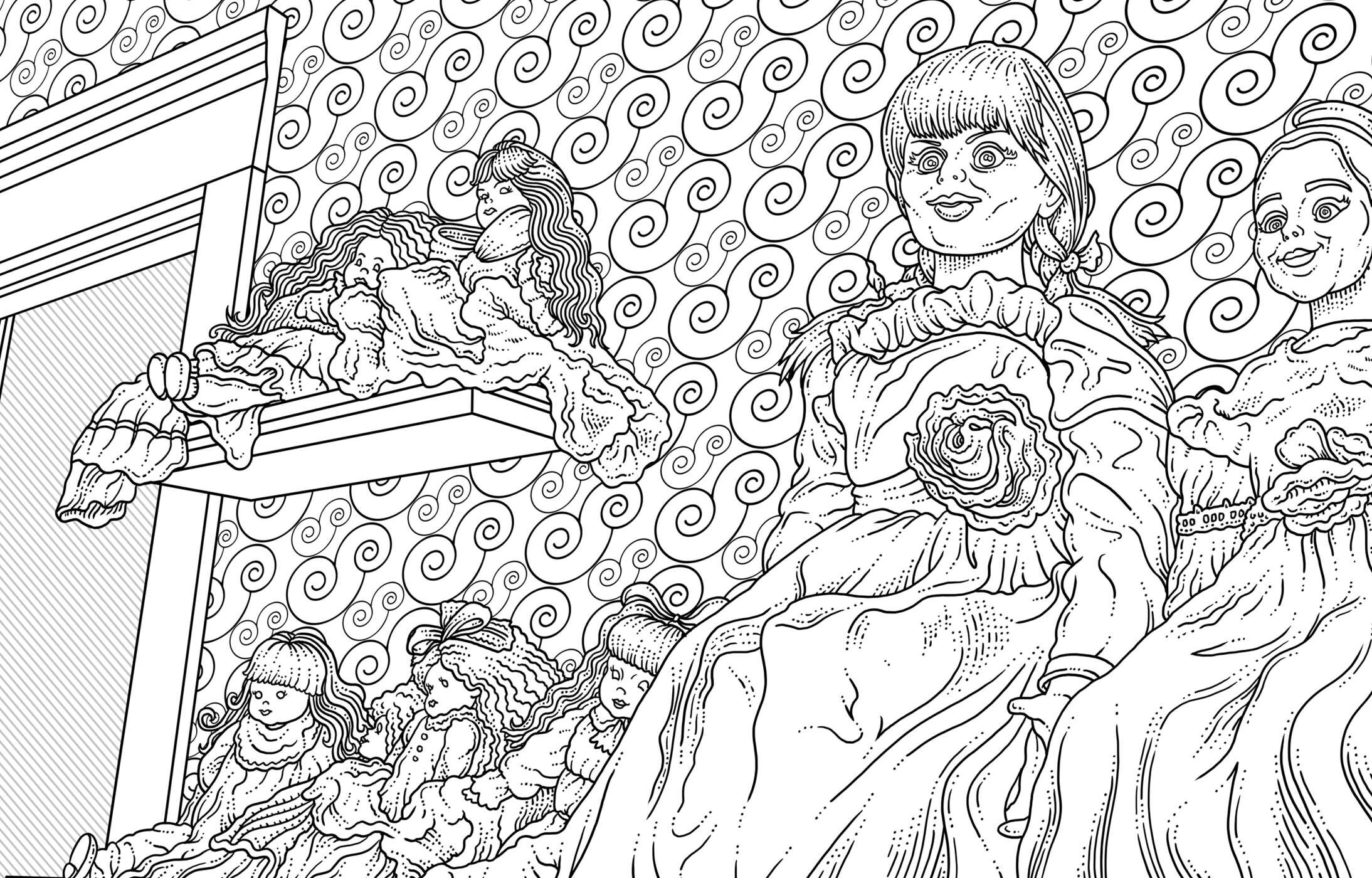 The Conjuring: The Official Conjuring Universe Coloring Book | Book by ...