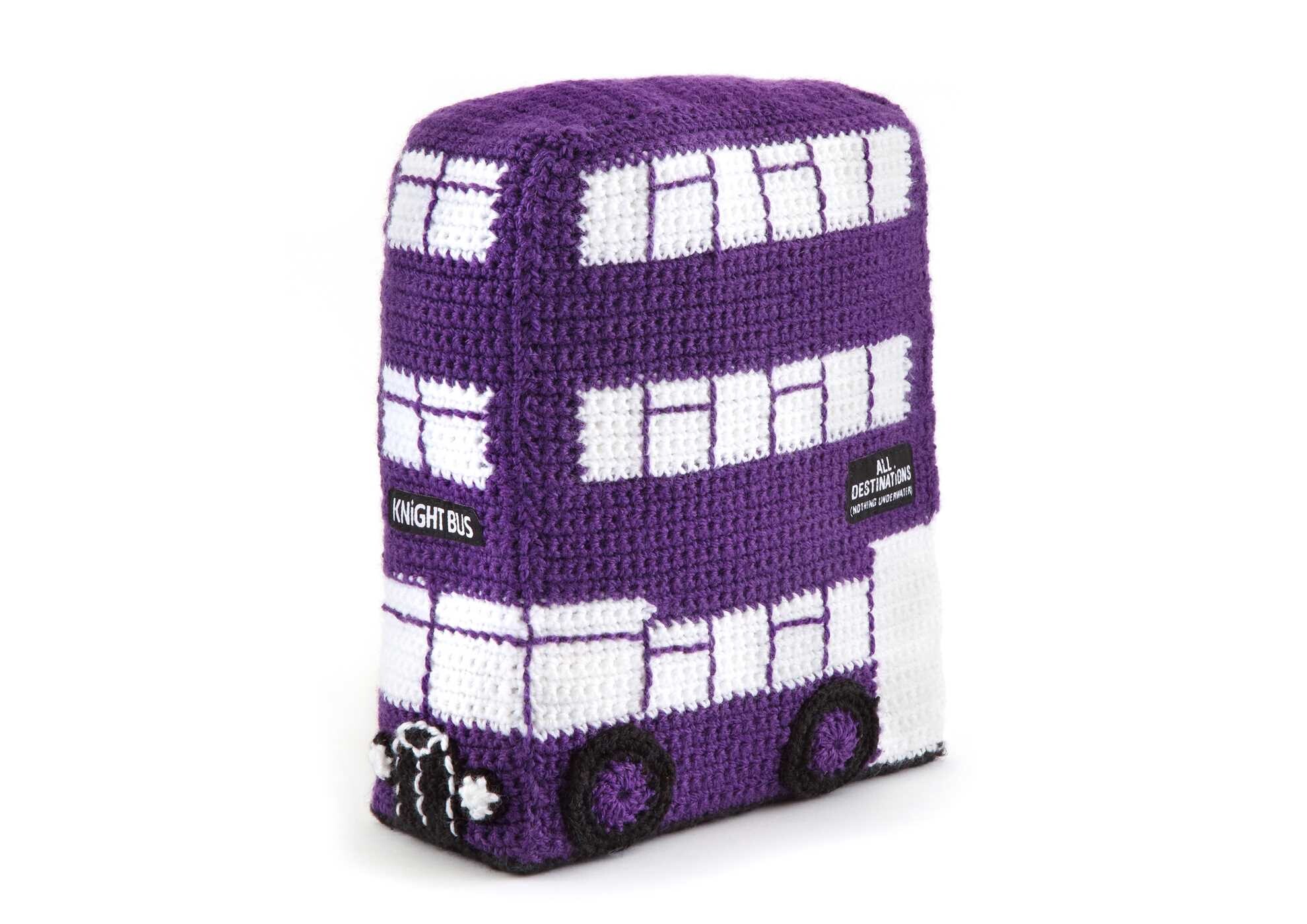 Harry Potter: Knight Bus Doorstop Crochet Kit - Book Summary & Video ...