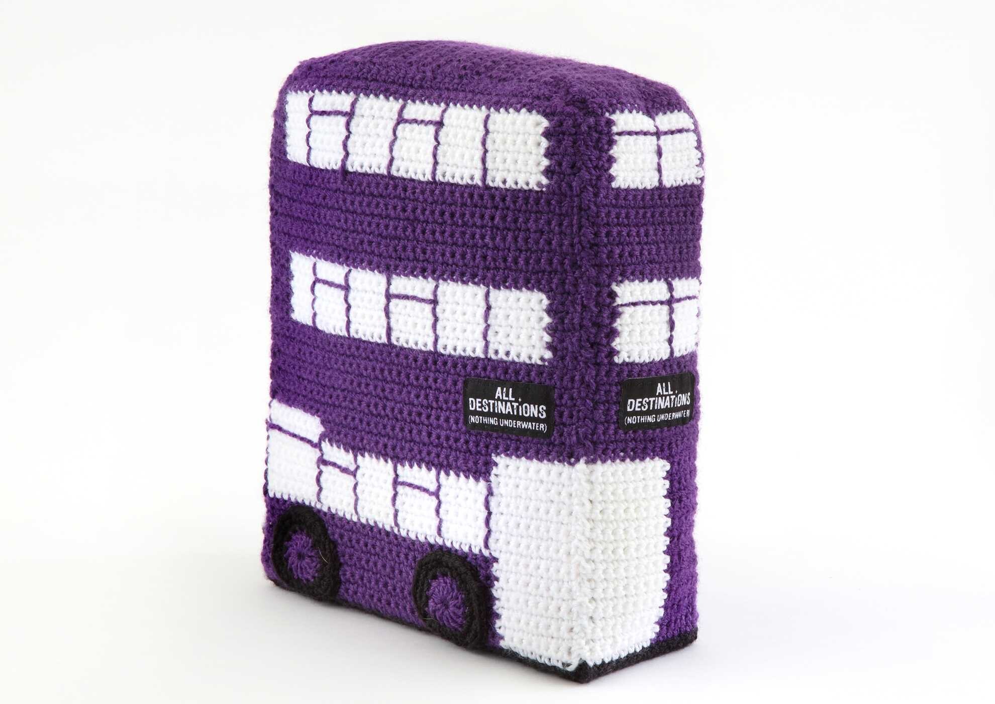 Harry Potter: Knight Bus Doorstop Crochet Kit - Book Summary & Video ...