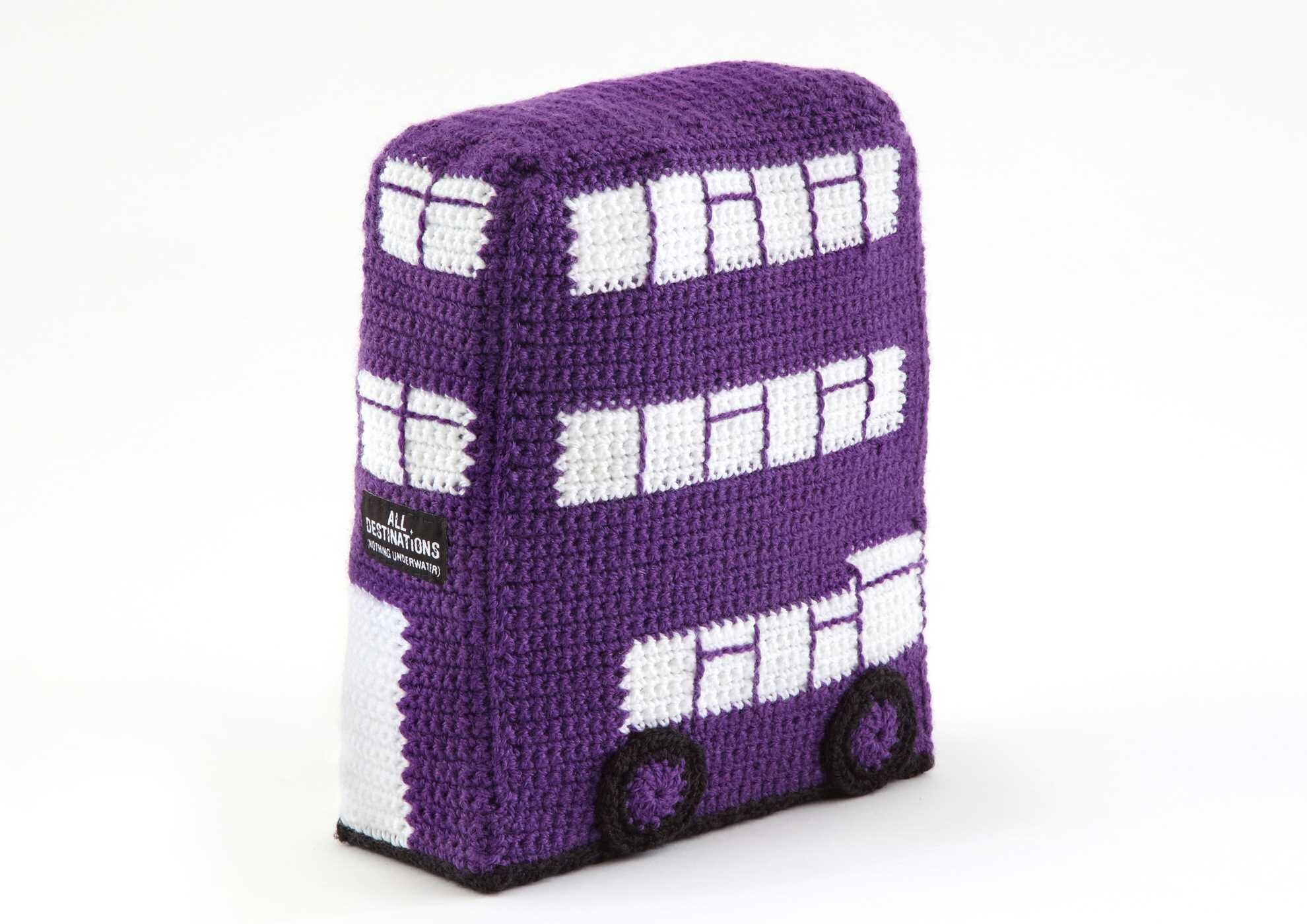 Harry Potter: Knight Bus Doorstop Crochet Kit - Book Summary & Video ...