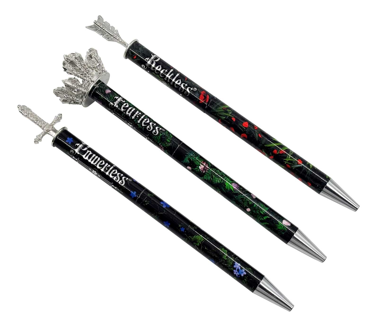 Lauren Roberts: Powerless Trilogy Pen Set (Set of 3) | Book by Insight Editions, Lauren Roberts ...