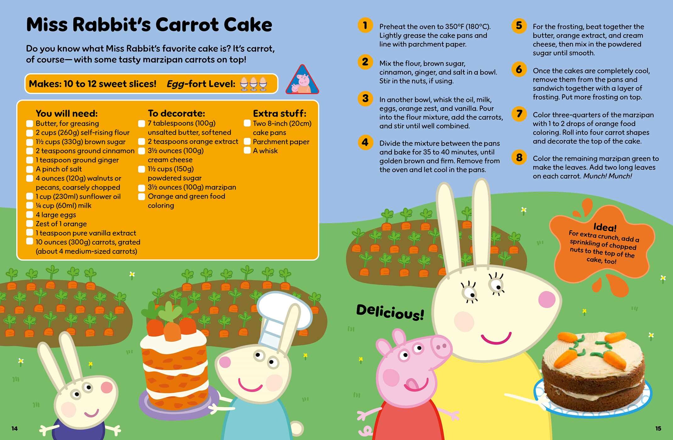 Peppa's Yummy Cookbook | Book by Peppa Pig | Official Publisher Page ...