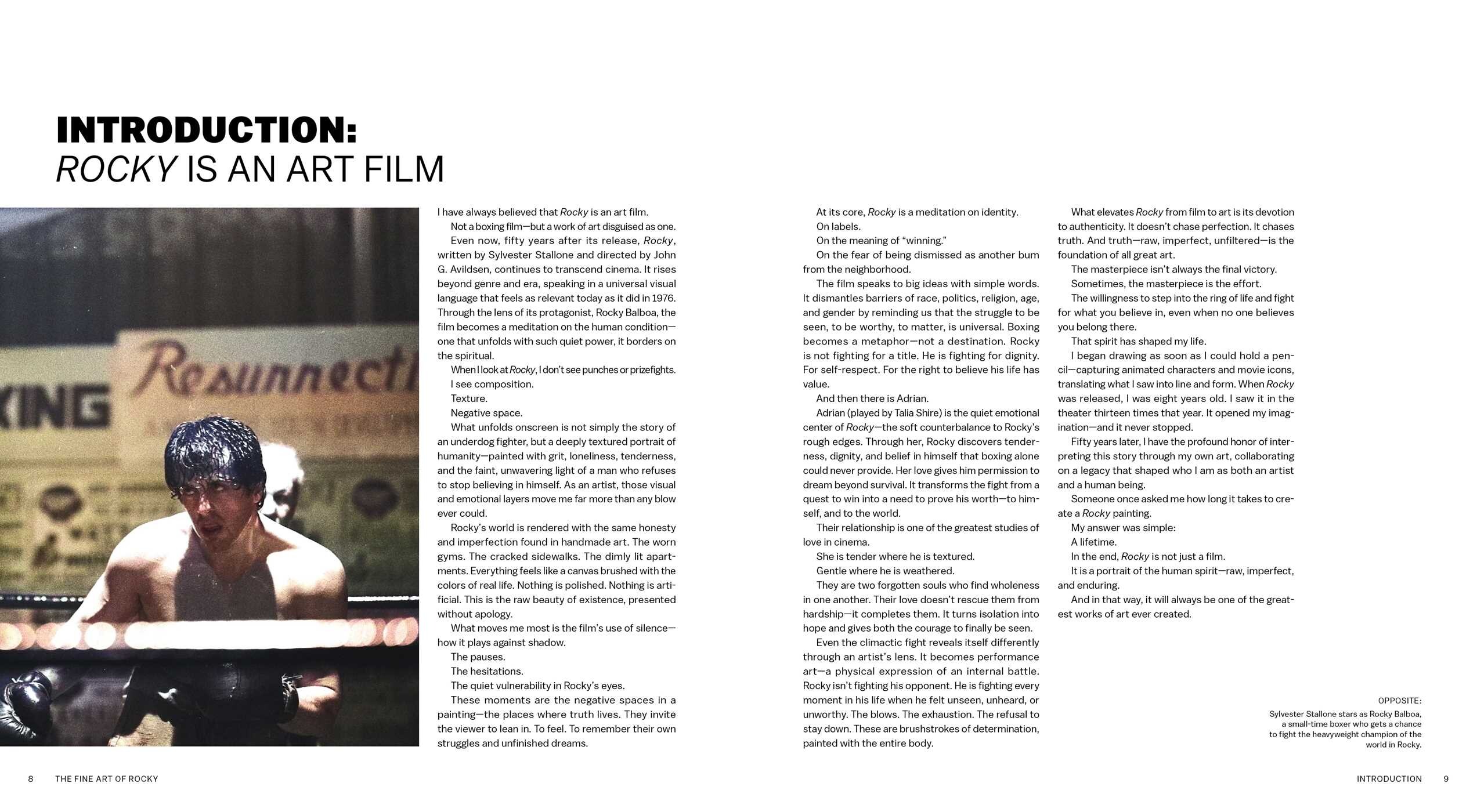 The Fine Art of Rocky | Book by John Rivoli, Sylvester Stallone ...