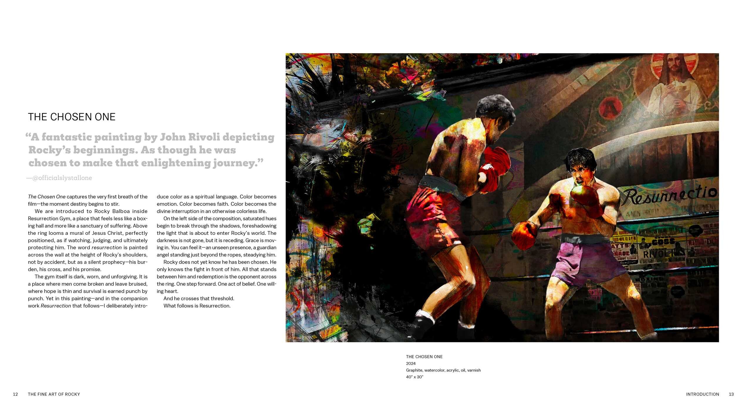 The Fine Art of Rocky | Book by John Rivoli, Sylvester Stallone ...