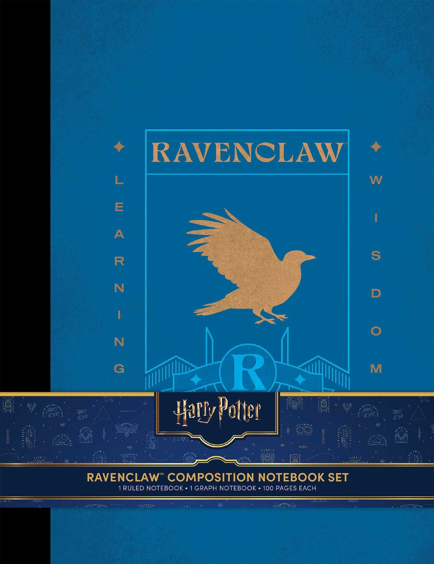 Harry Potter: Ravenclaw Composition Notebook Set (Set of 2) | Book by ...