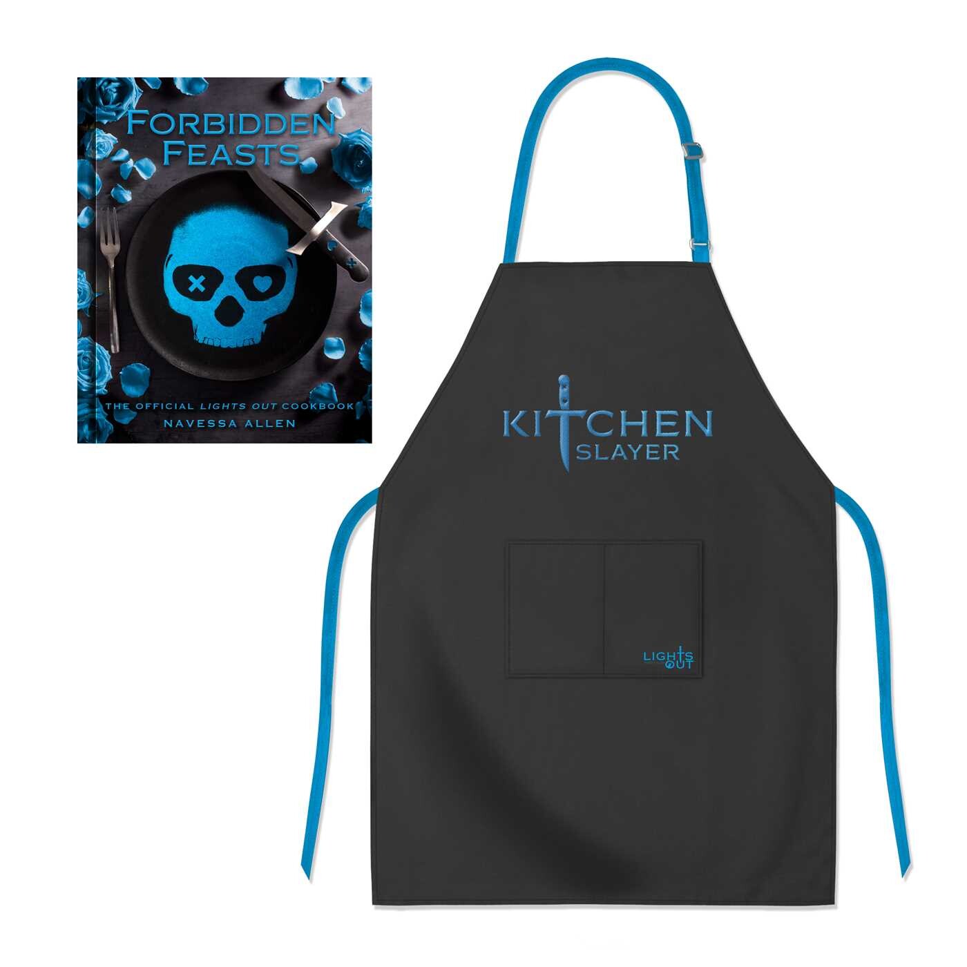 Forbidden Feasts: The Official Lights Out Cookbook and Apron Gift Set ...