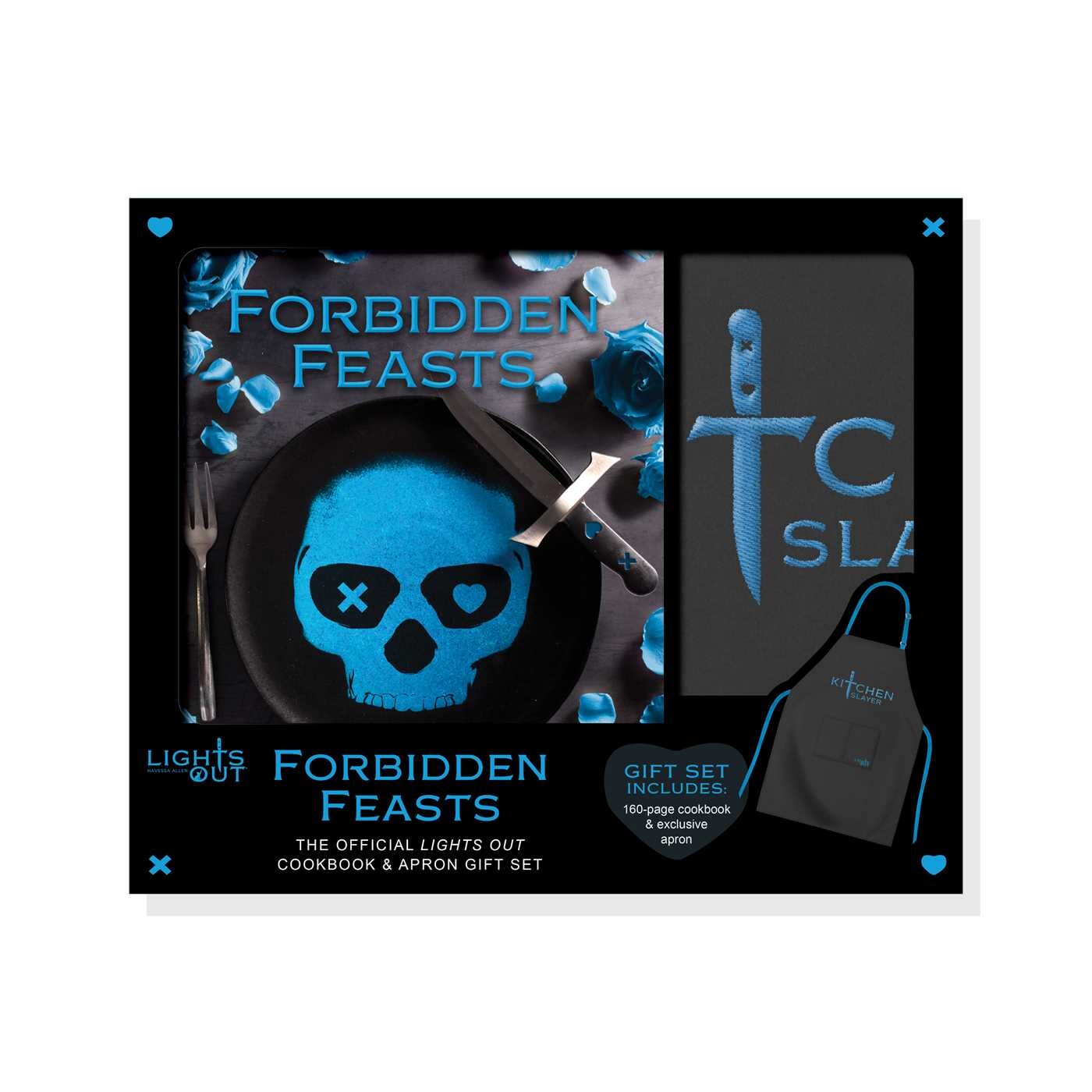 Forbidden Feasts: The Official Lights Out Cookbook and Apron Gift Set ...