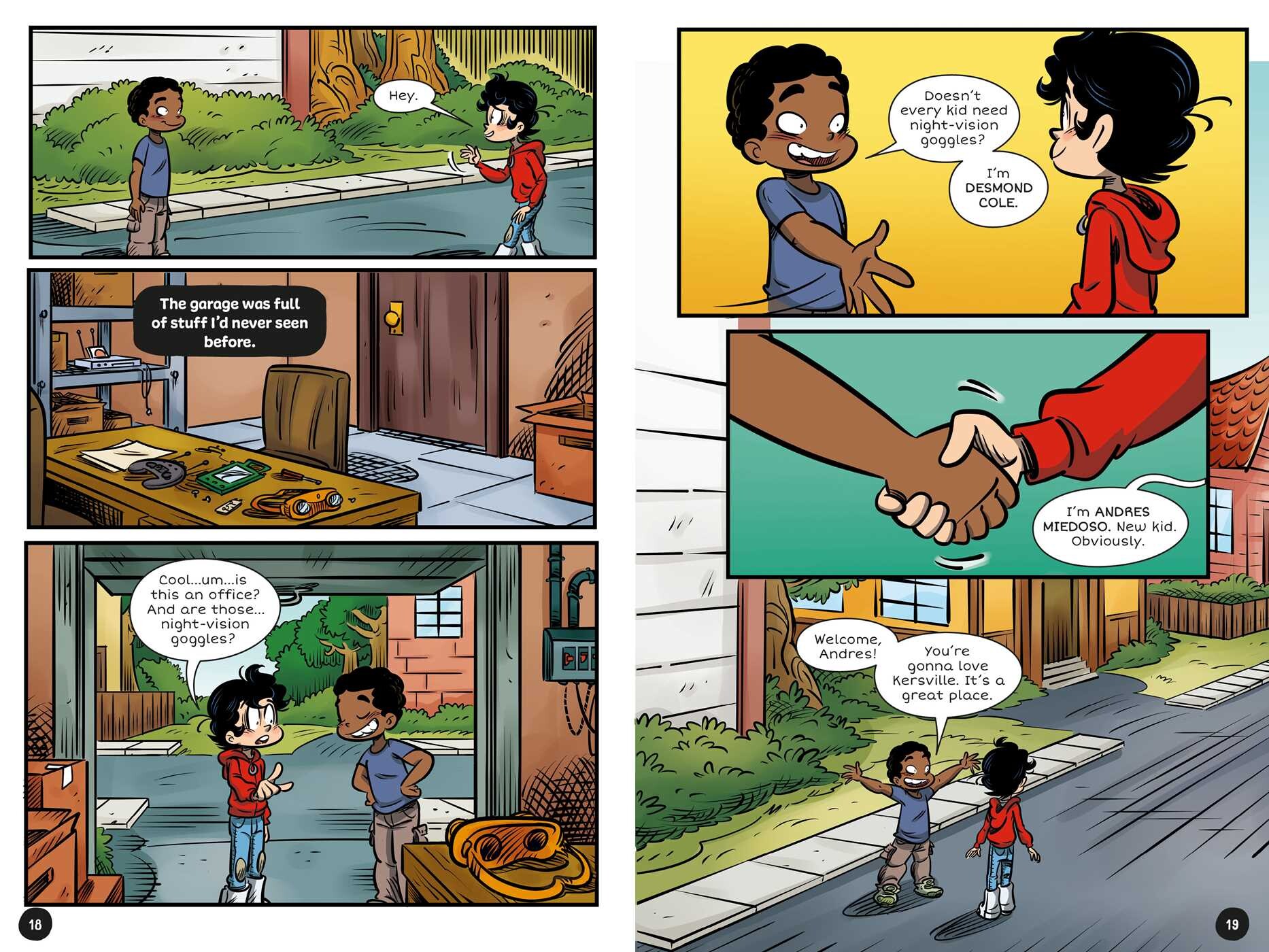 The Haunted House Next Door The Graphic Novel | Book by Andres Miedoso ...