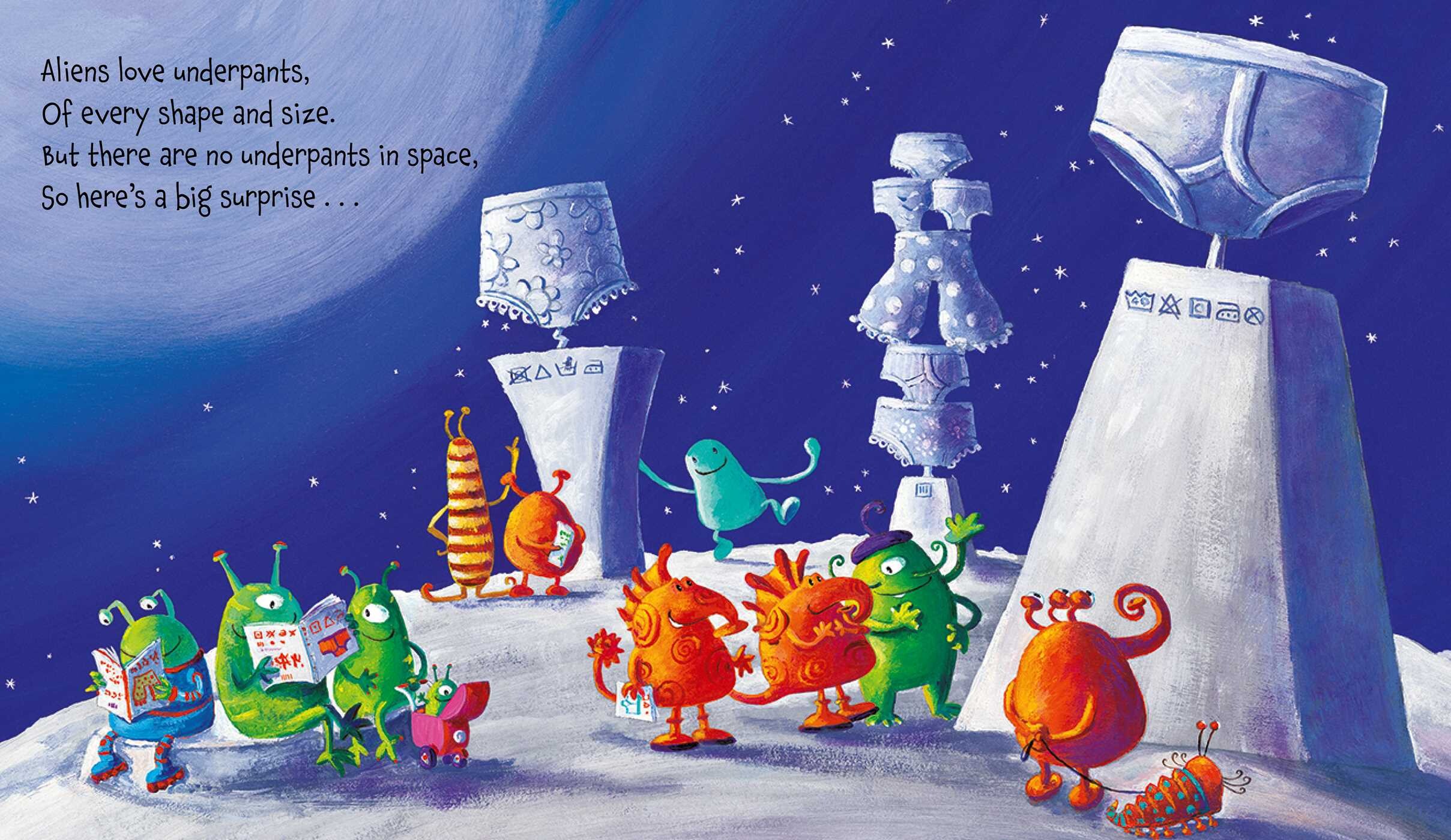 Aliens Love Underpants | Book by Claire Freedman, Ben Cort | Official ...