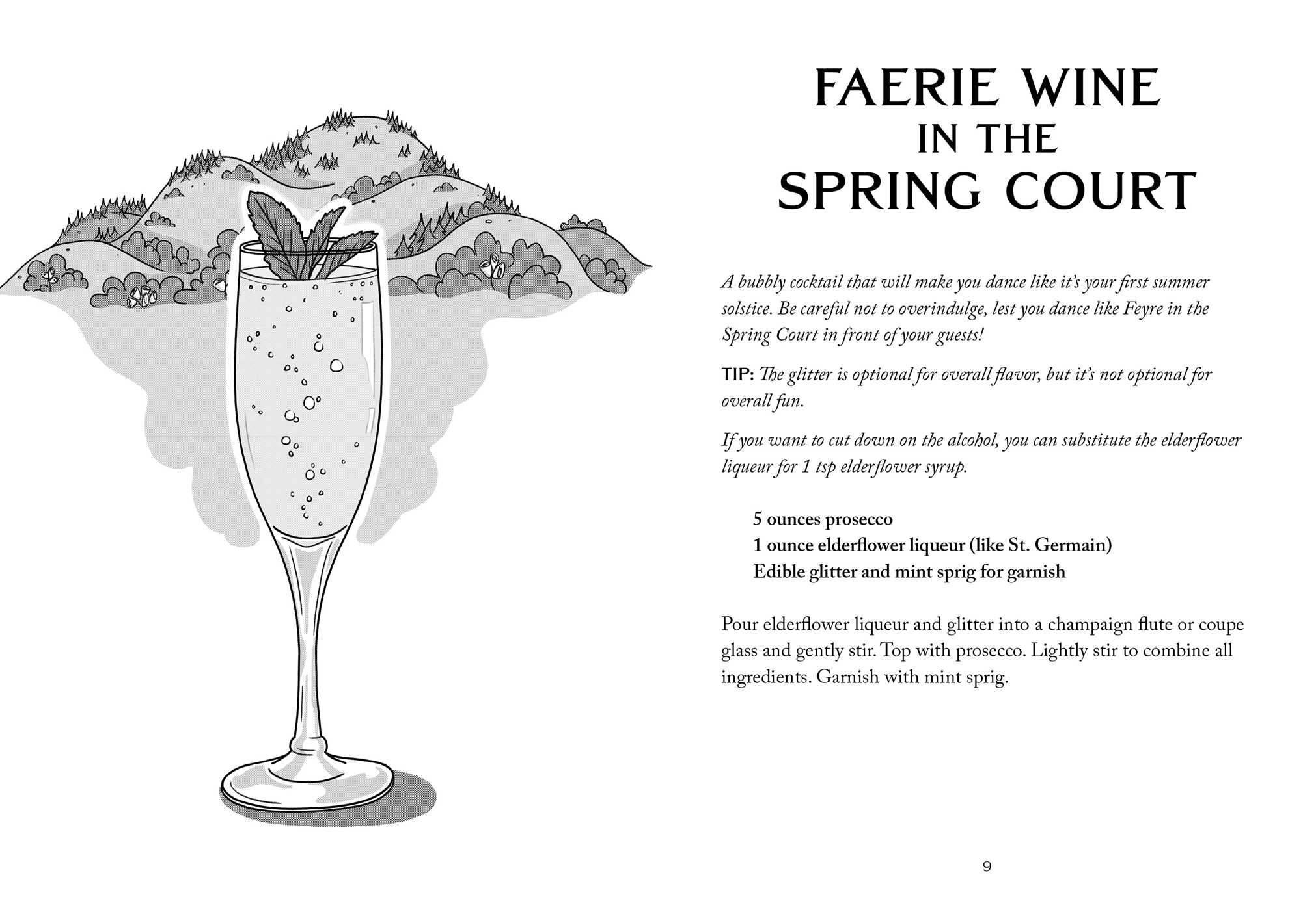 The Unofficial A Court of Thorns and Roses Cocktail Book | Book by J ...