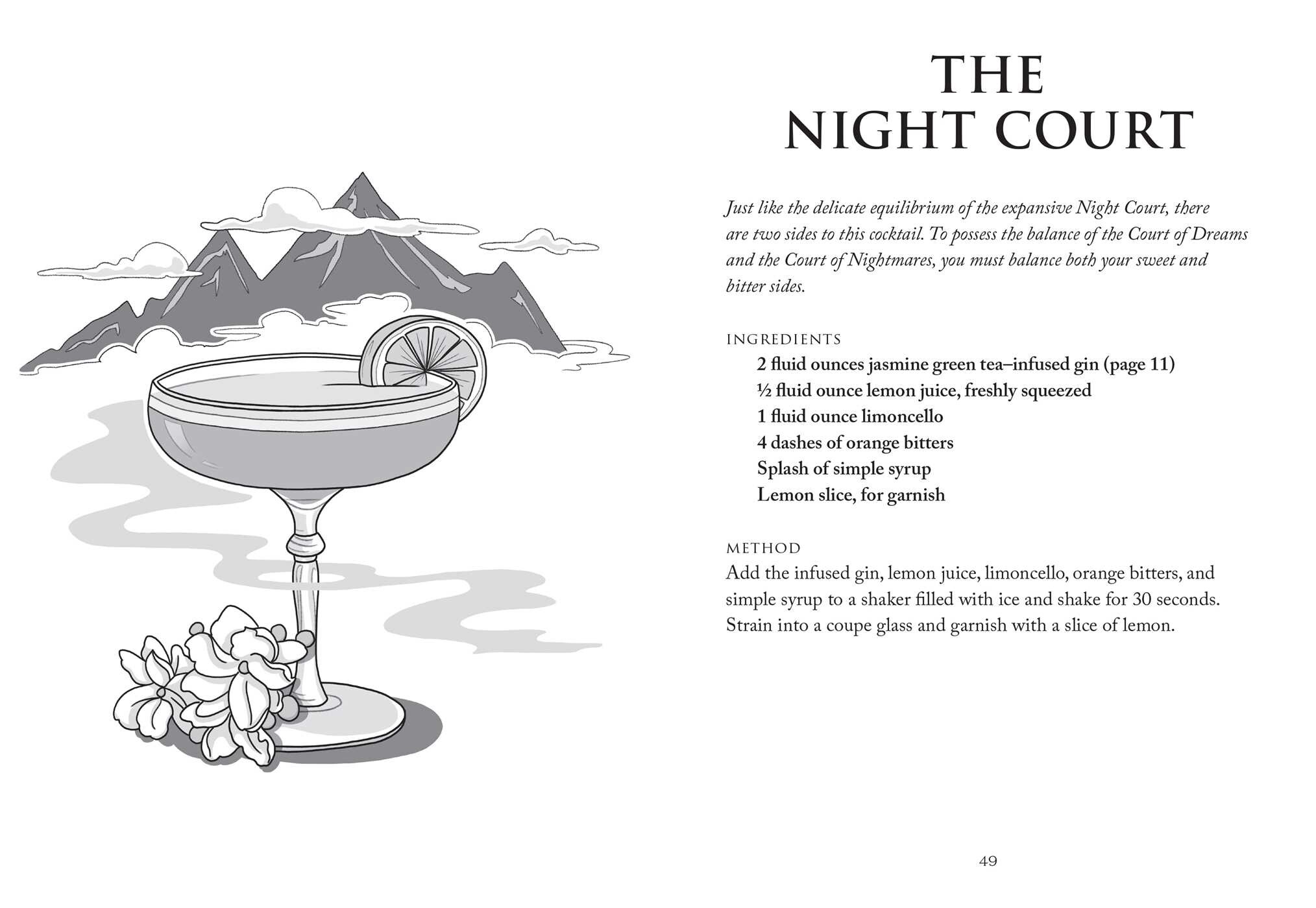 The Unofficial A Court of Thorns and Roses Cocktail Book | Book by J ...