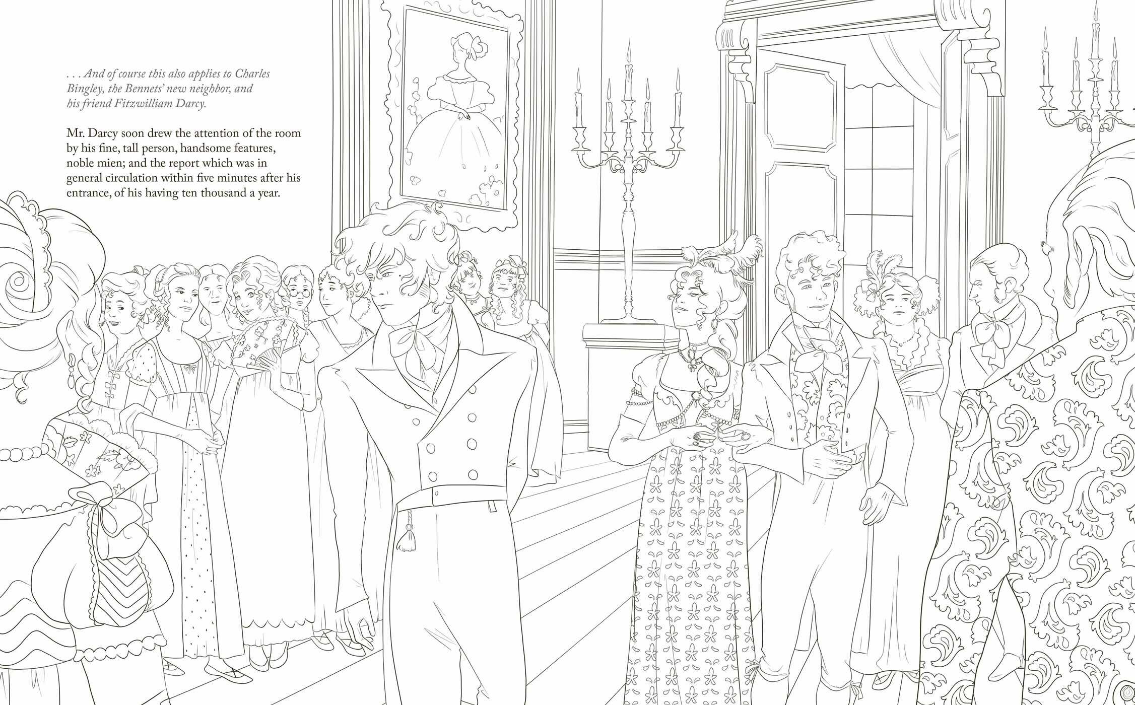 Color Your Classics Pride and Prejudice | Book by Jane Austen, Ludovic ...