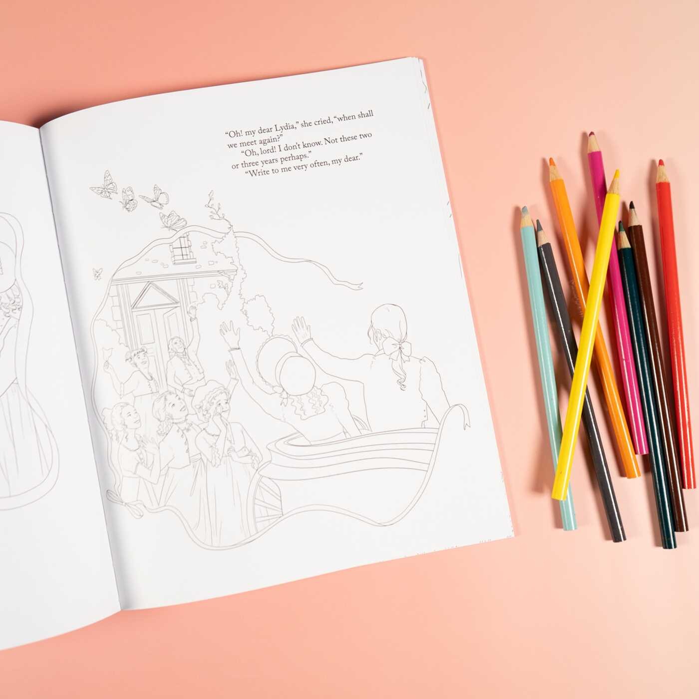 Color Your Classics Pride and Prejudice | Book by Jane Austen, Ludovic ...