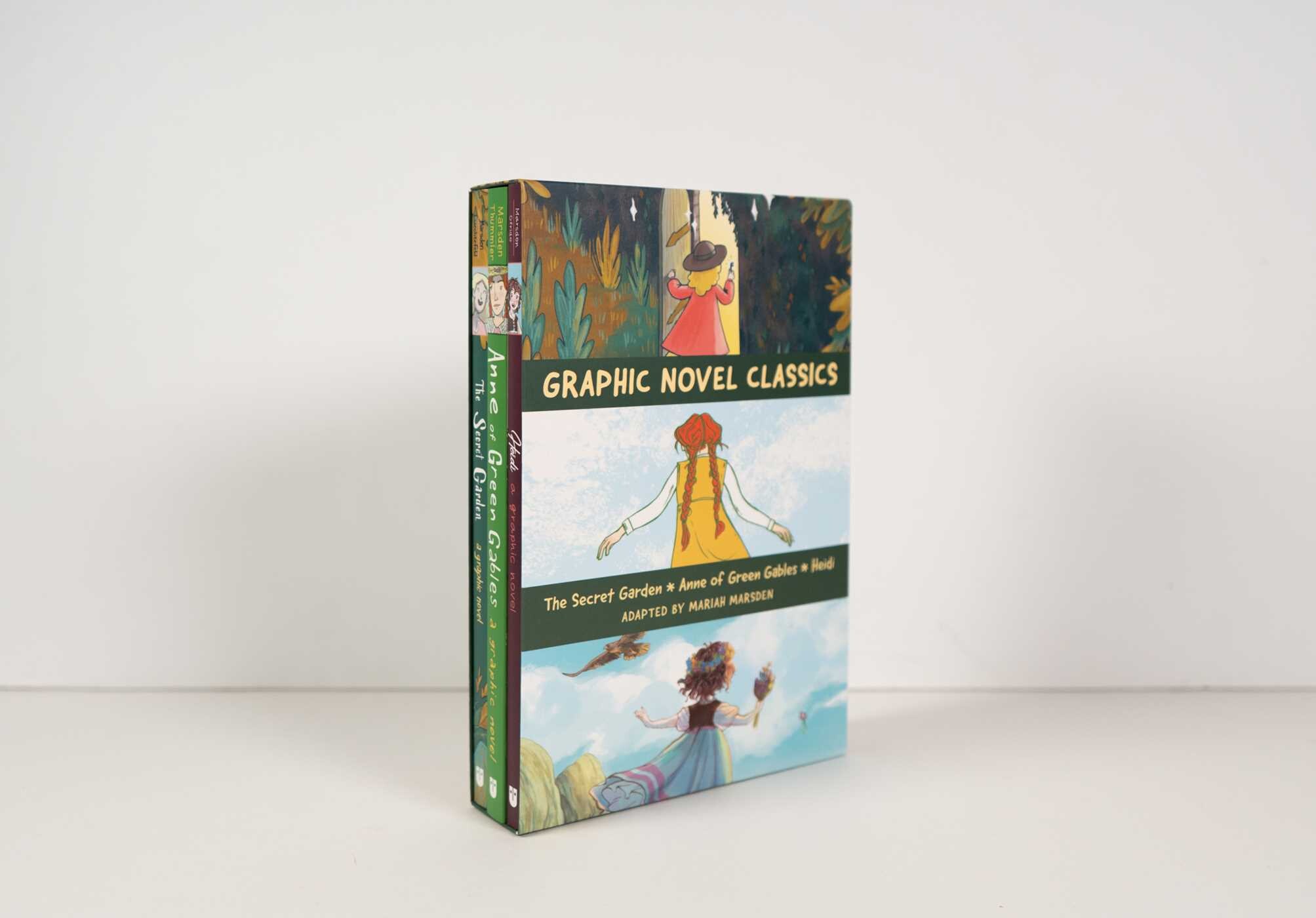 Graphic Novel Classics: The Secret Garden, Anne of Green Gables, and ...
