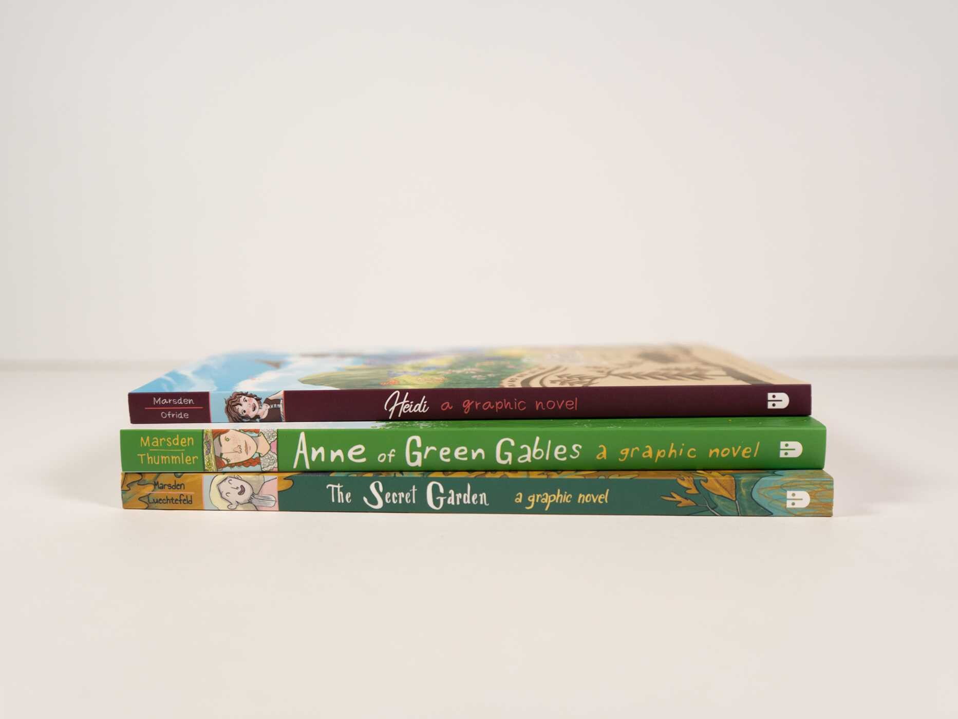 Graphic Novel Classics: The Secret Garden, Anne of Green Gables, and ...
