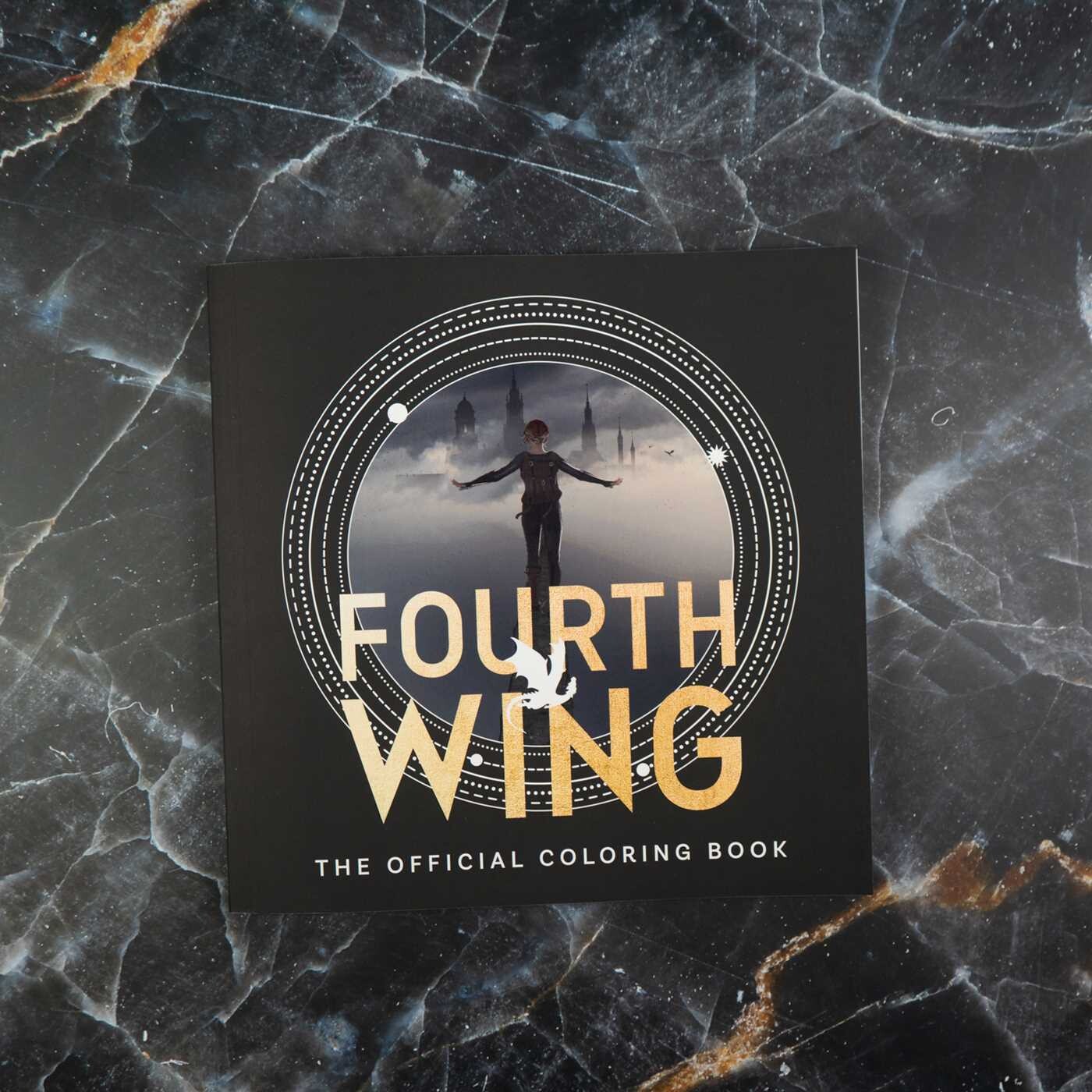 Fourth Wing: The Official Coloring Book | Book by Entangled | Official ...