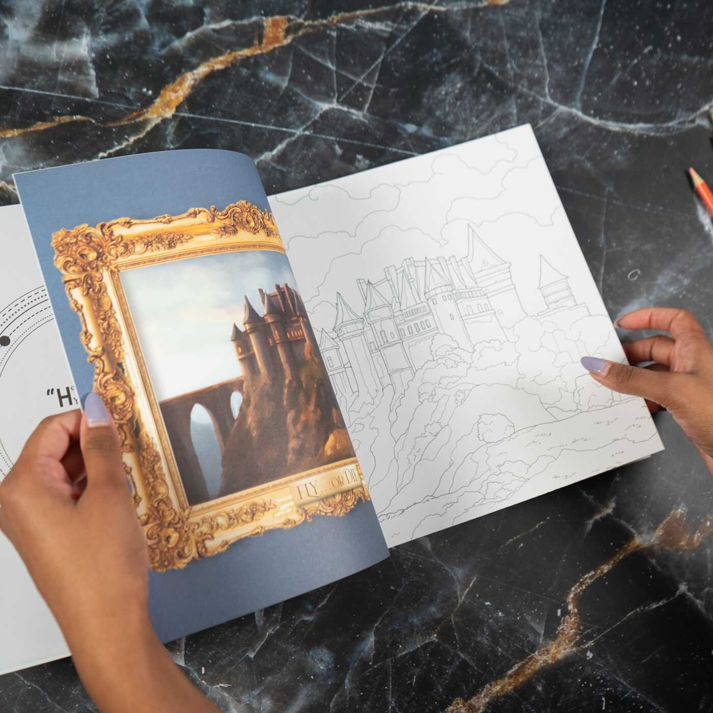 Fourth Wing: The Official Coloring Book | Book by Entangled | Official ...