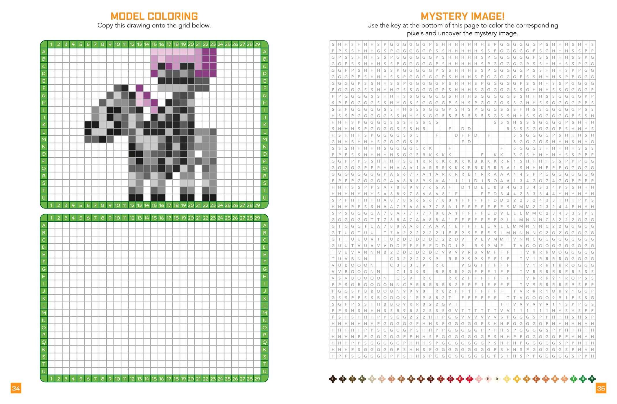 The 8-Bit Pixel World Coloring Book | Book by Andrews McMeel Publishing ...