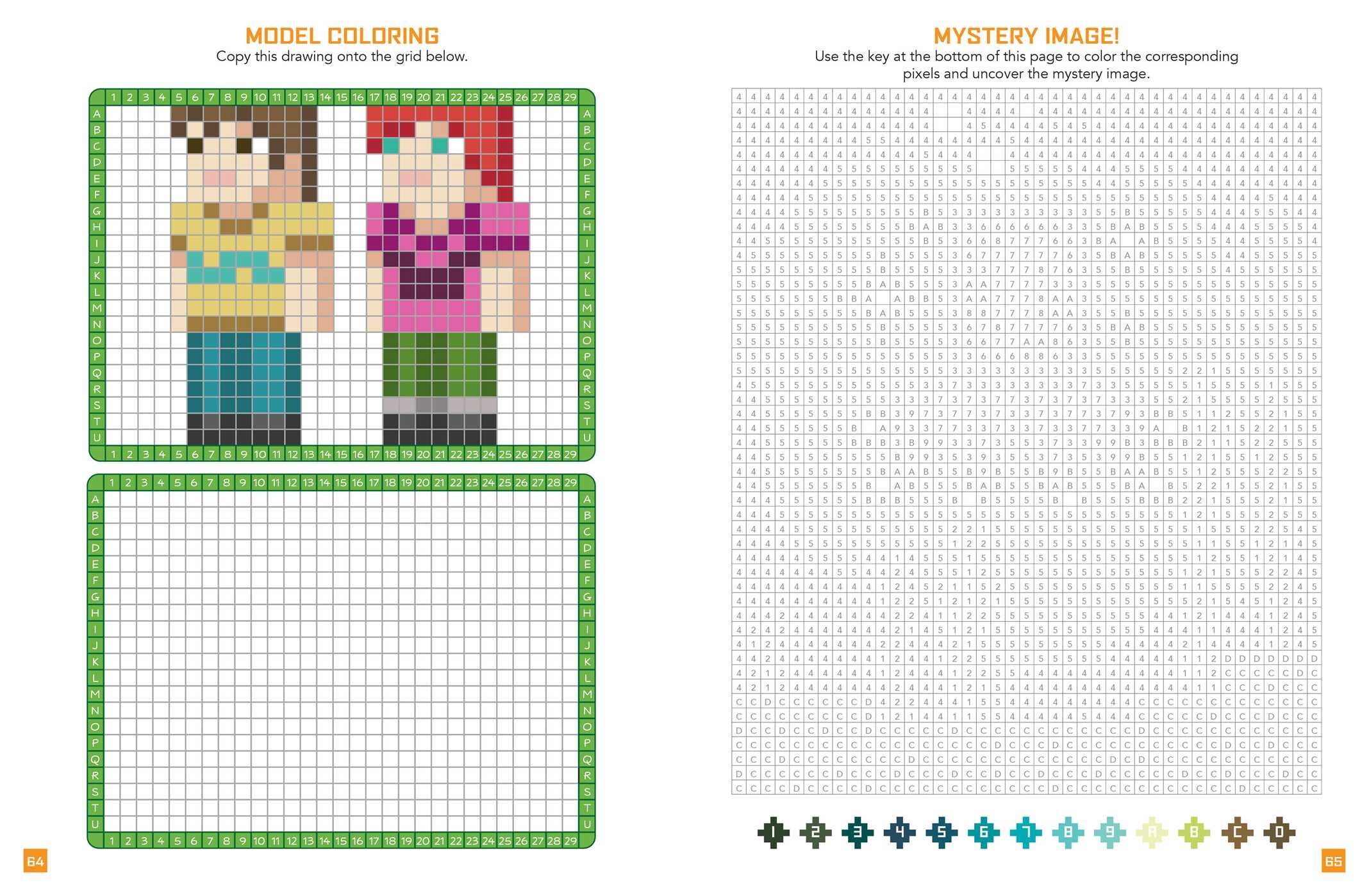 The 8-Bit Pixel World Coloring Book | Book by Andrews McMeel Publishing ...