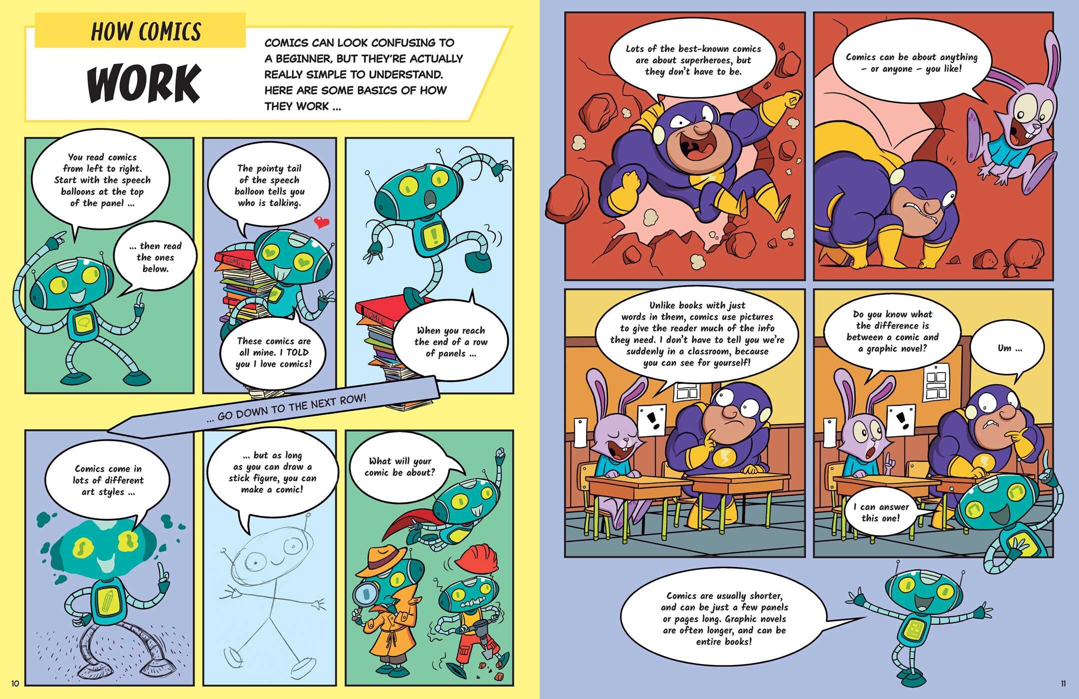Create Your Own Comics! | Book by Ned Hartley, Alex Lopez | Official ...