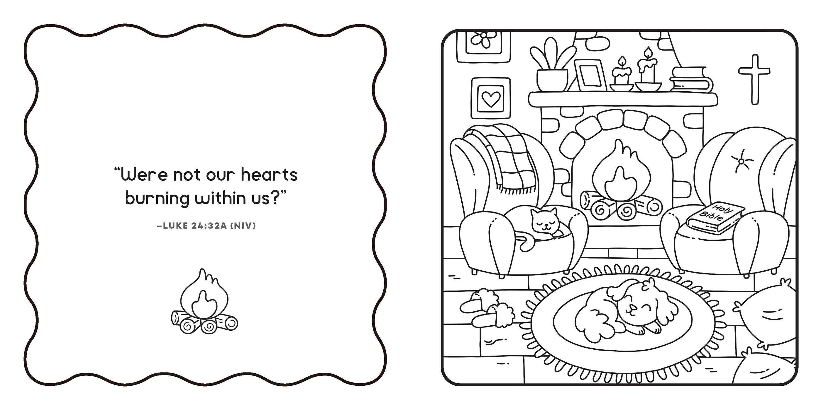 Simple Gifts Christian Coloring: Home & Heart | Book by Amen Editions ...