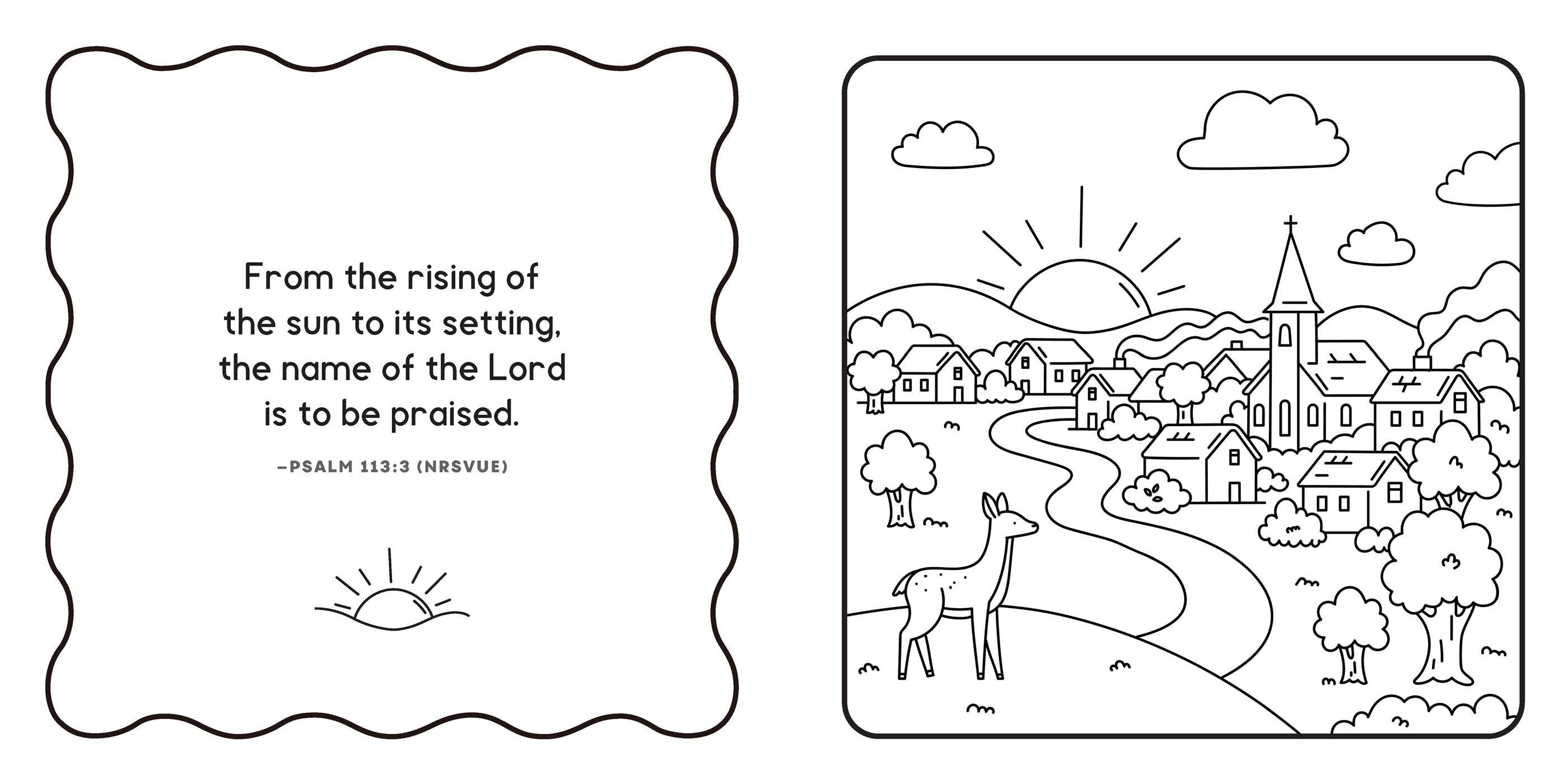 Simple Gifts Christian Coloring: Main Street | Book by Amen Editions ...