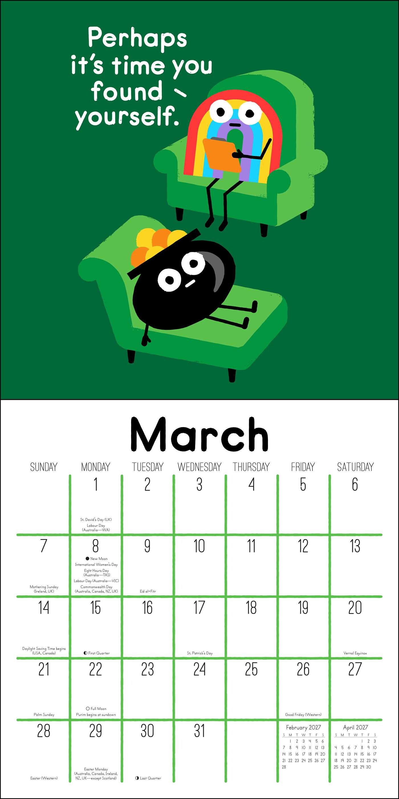 The Art of David Olenick 2027 Wall Calendar - Book Summary & Video ...