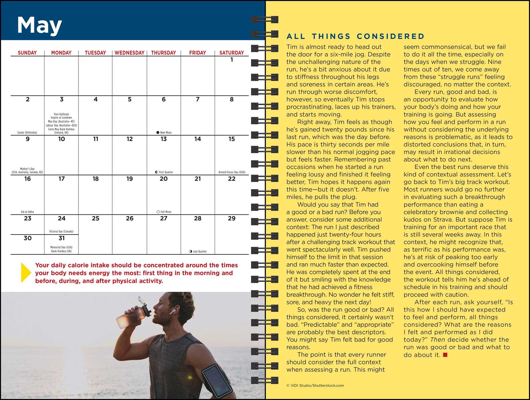 The Complete Runner's Day-by-Day Log 2027 Planner Calendar - Book ...