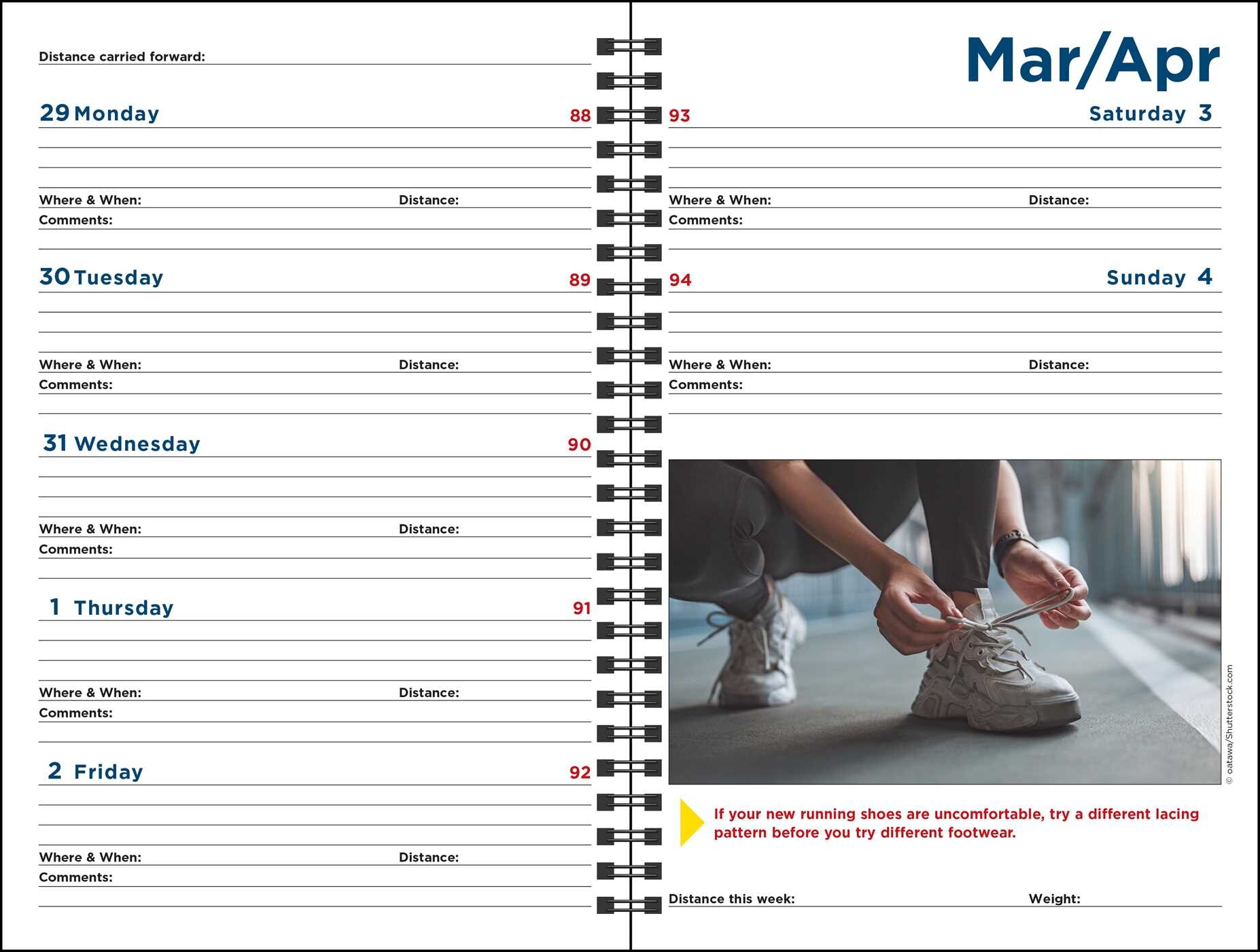 The Complete Runner's Day-by-Day Log 2027 Planner Calendar - Book ...