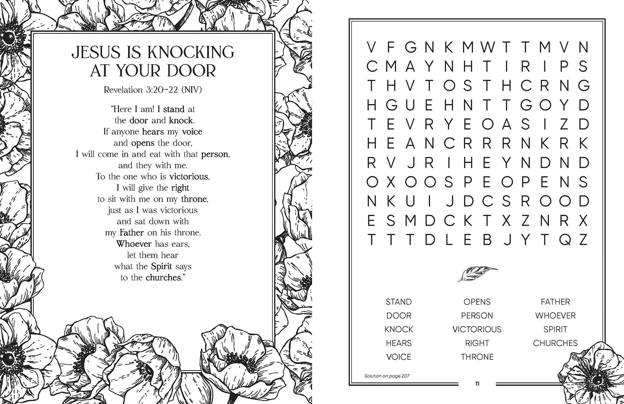 Amen Puzzles Bible Word Search | Book by Jacqui Boone, Amen Editions ...