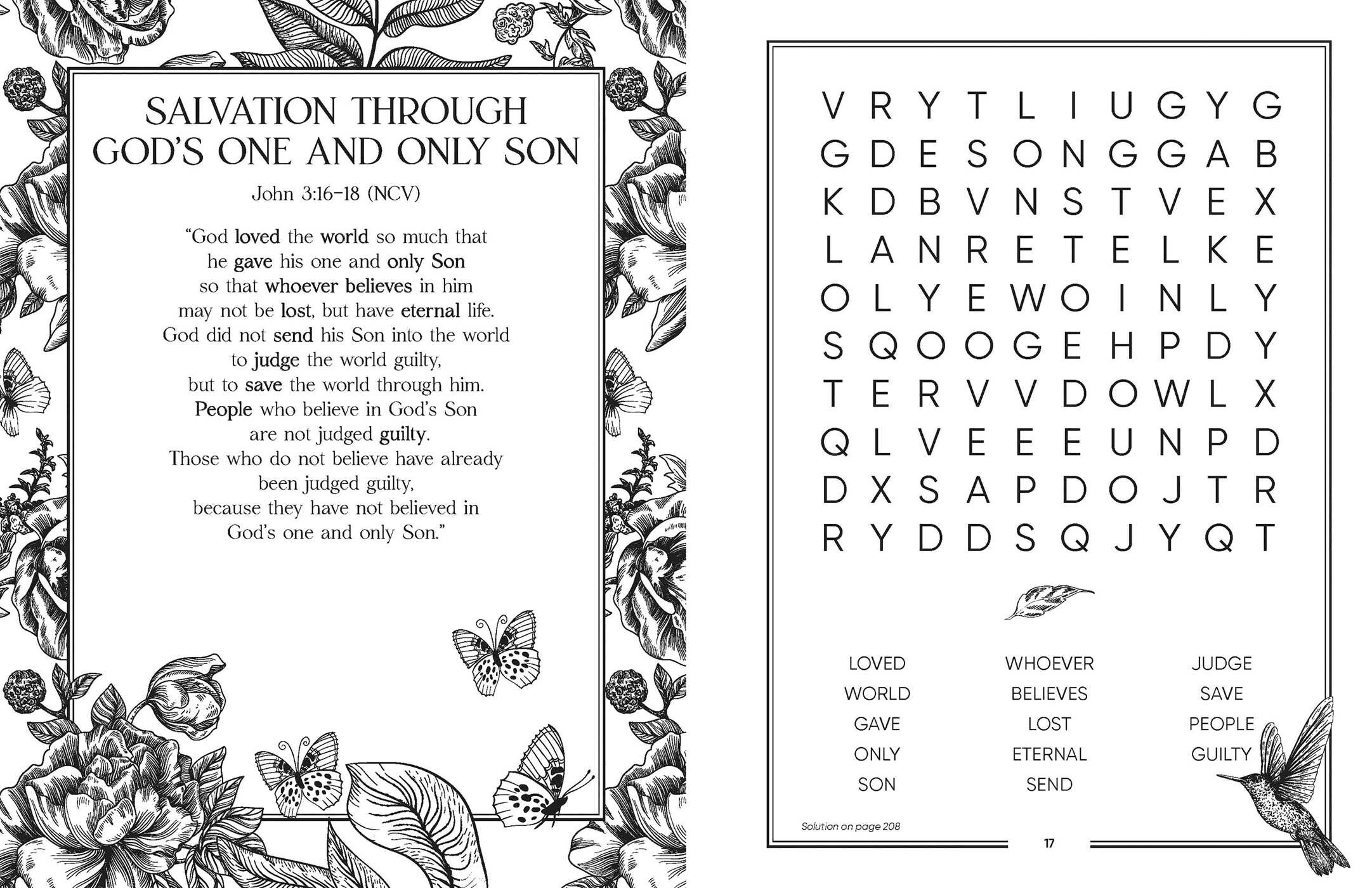 Amen Puzzles Bible Word Search | Book by Jacqui Boone, Amen Editions ...