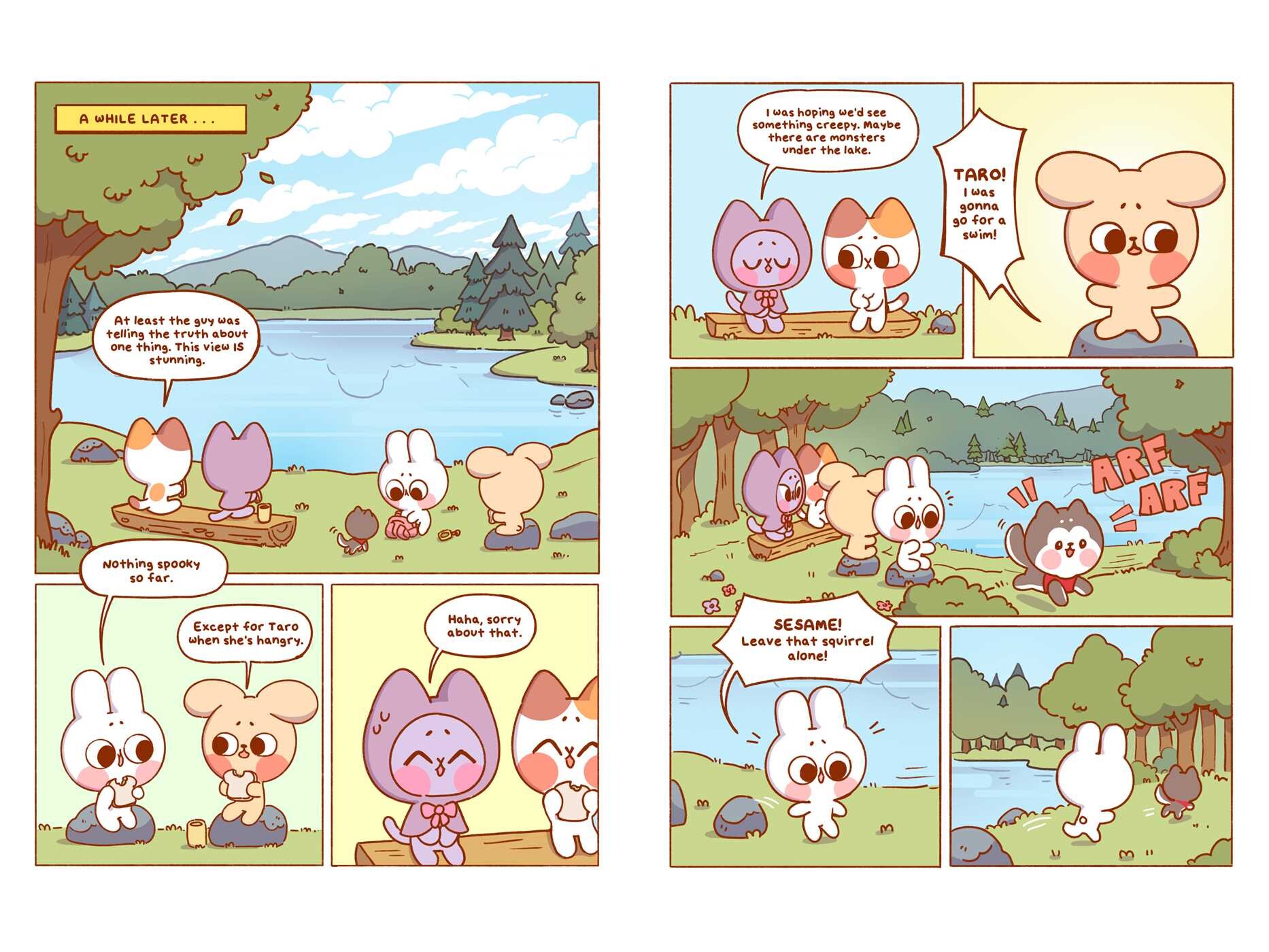 Pocket Peaches: Happy Campers | Book by Dora Wang, Nimali Abeyratne ...