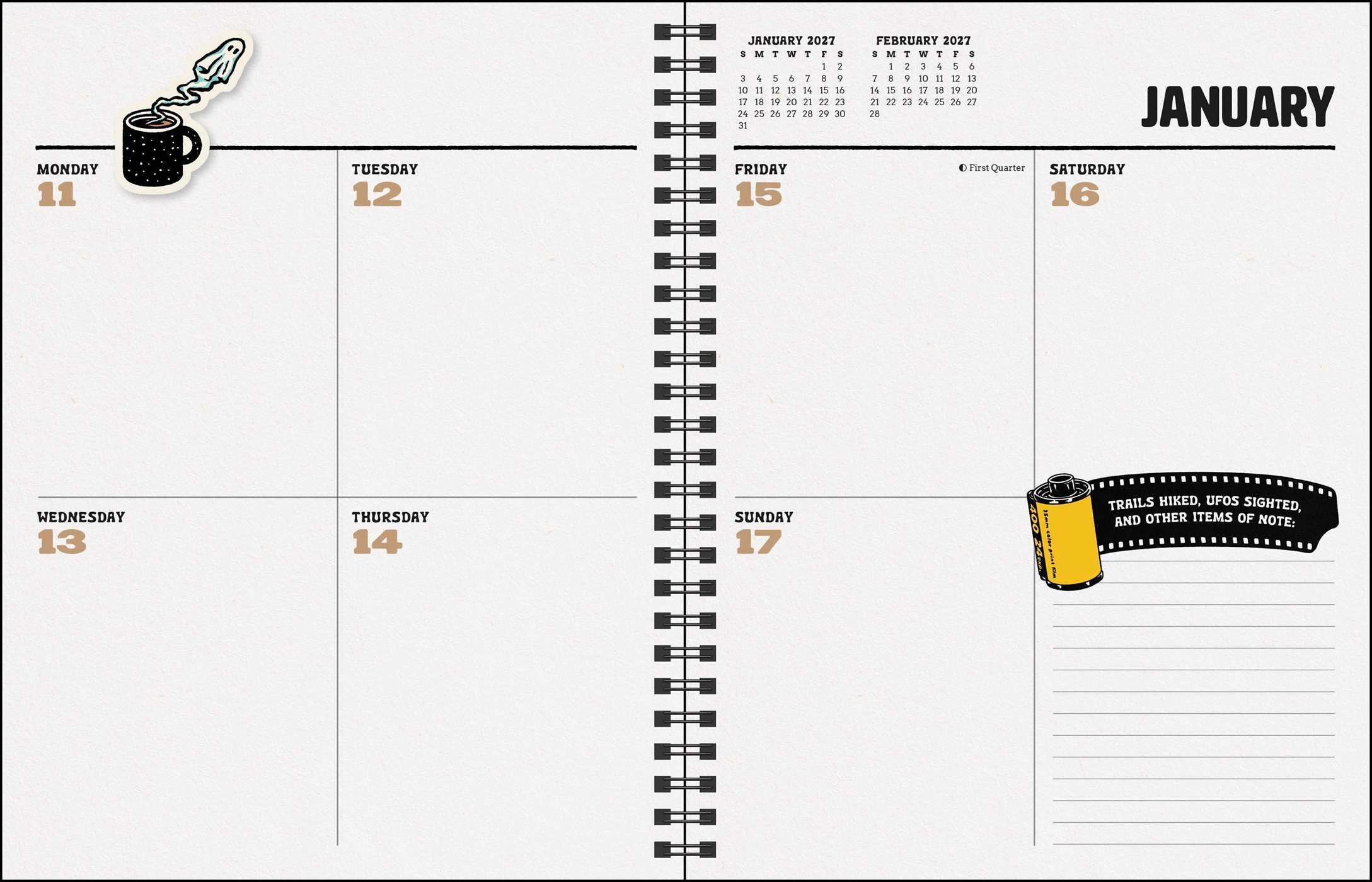 Sam Larson 12-Month 2027 Monthly/Weekly Planner Calendar - Book Summary ...