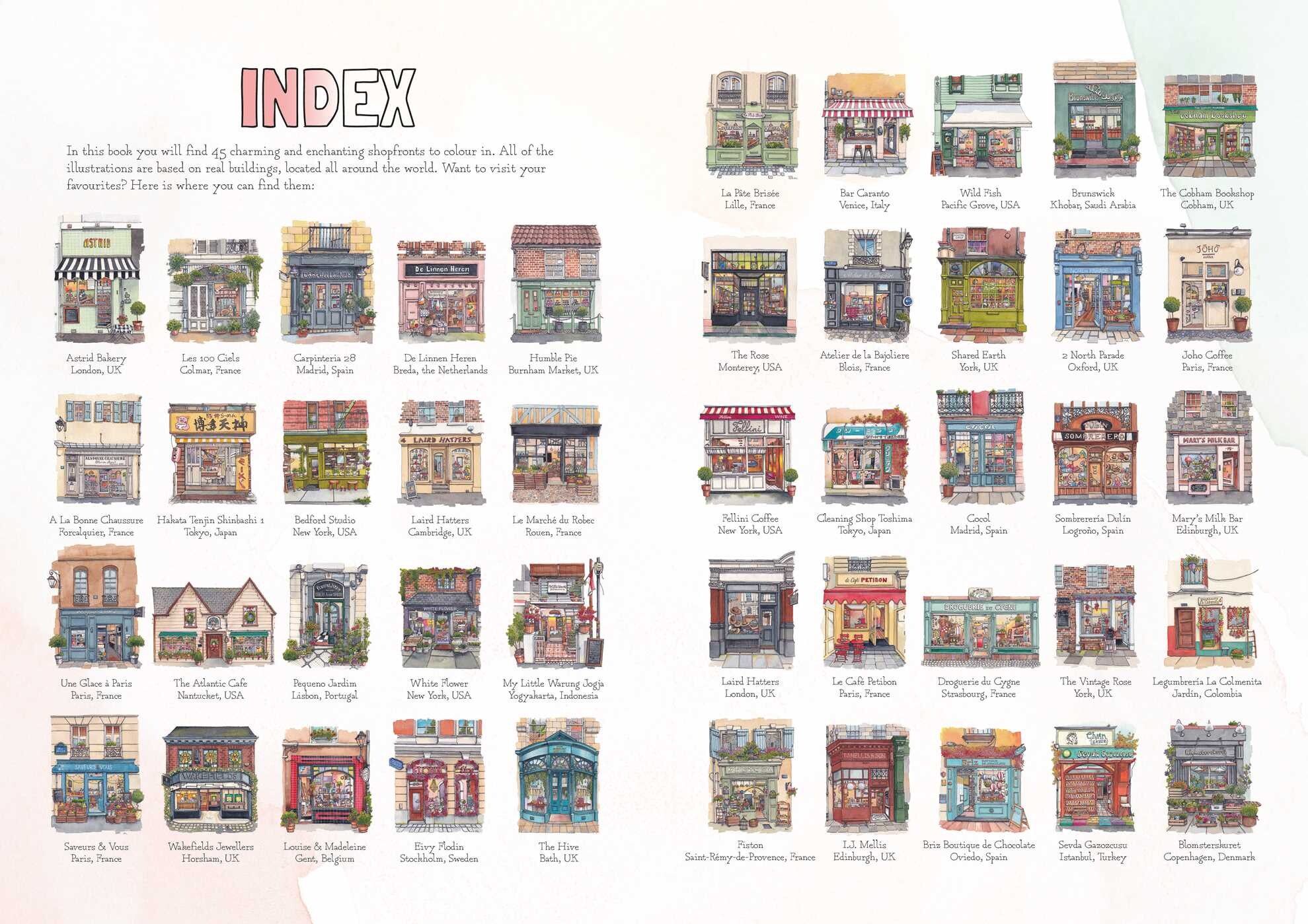 Urban Anna Coloring Book: A Whimsical World | Book by Astrid Wielinga ...