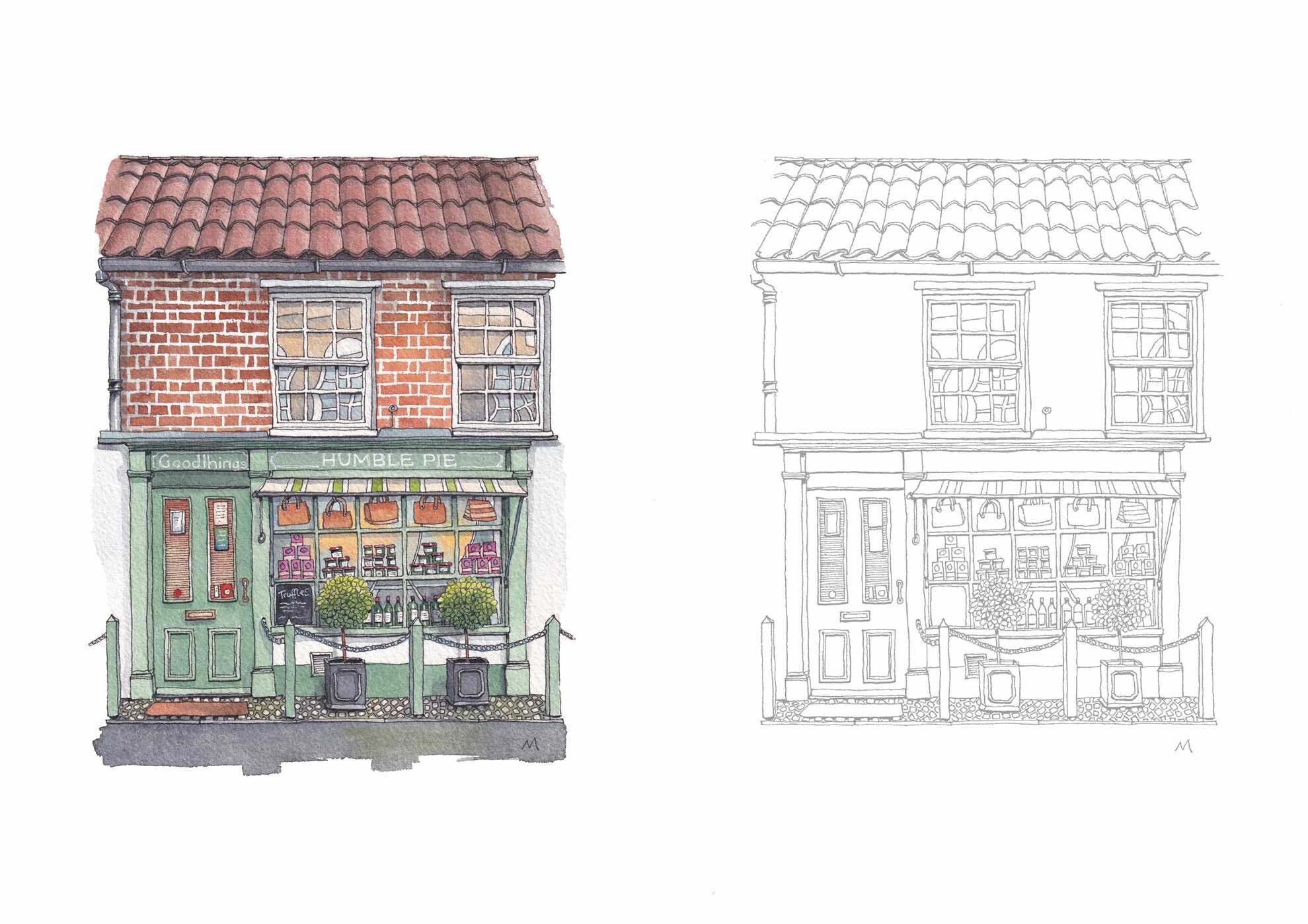 Urban Anna Coloring Book: A Whimsical World | Book by Astrid Wielinga ...