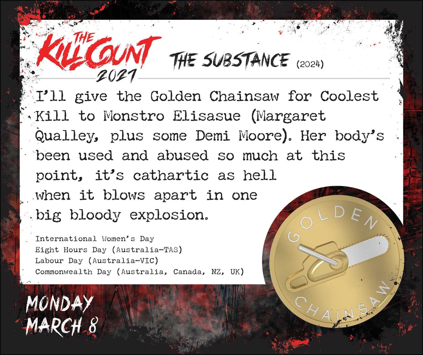 Golden Chainsaws and Dull Machetes 2027 Slay-to-Slay Calendar - Book ...