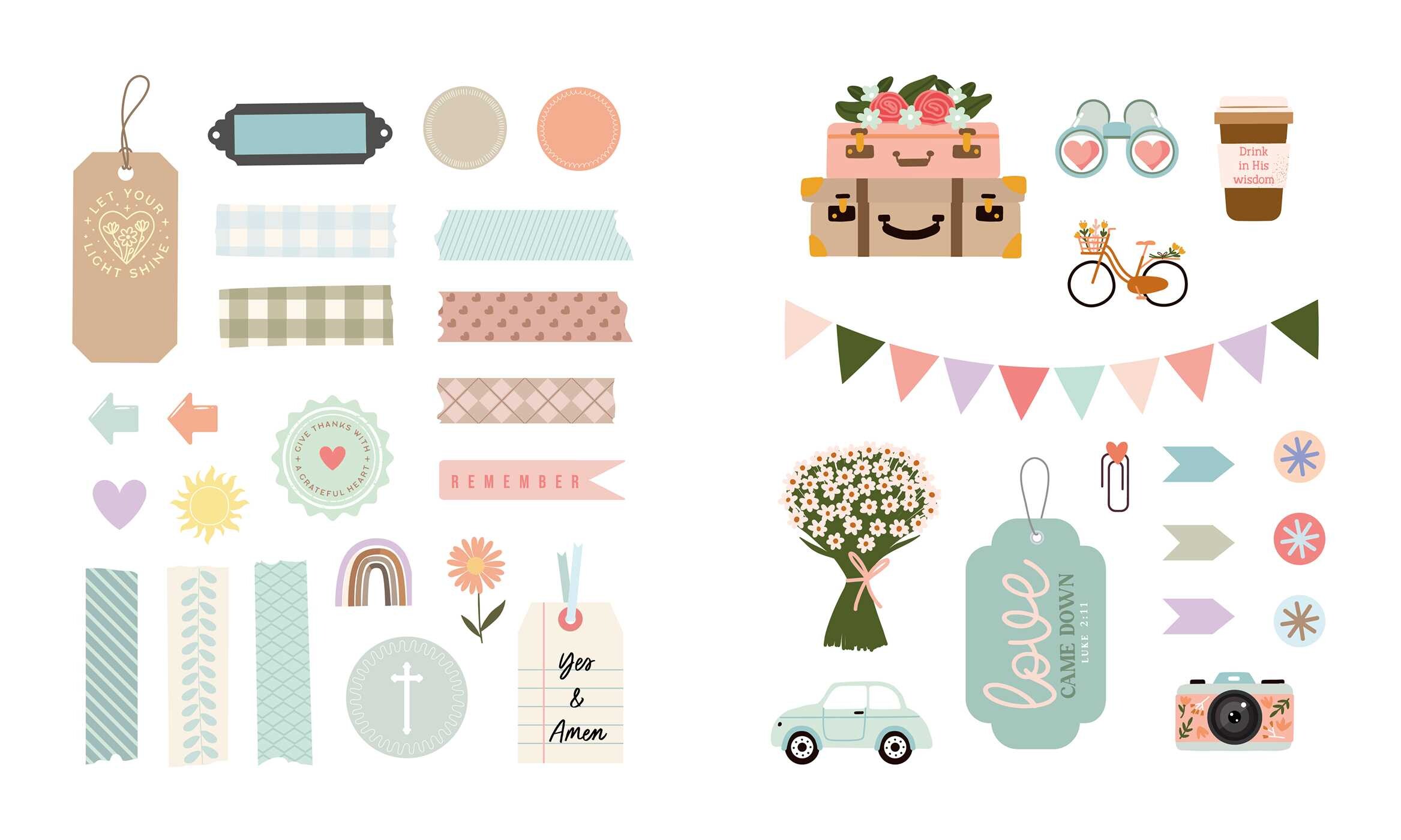 Sticker Inspirations Junk Journaling | Book by Amen Editions | Official ...