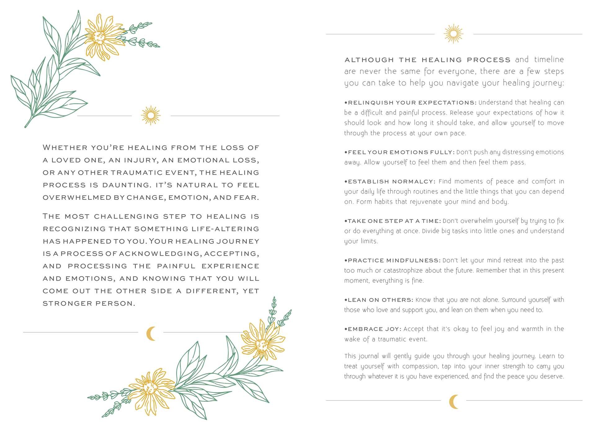 Healing: A Day and Night Reflection Journal | Book by Insight Editions ...