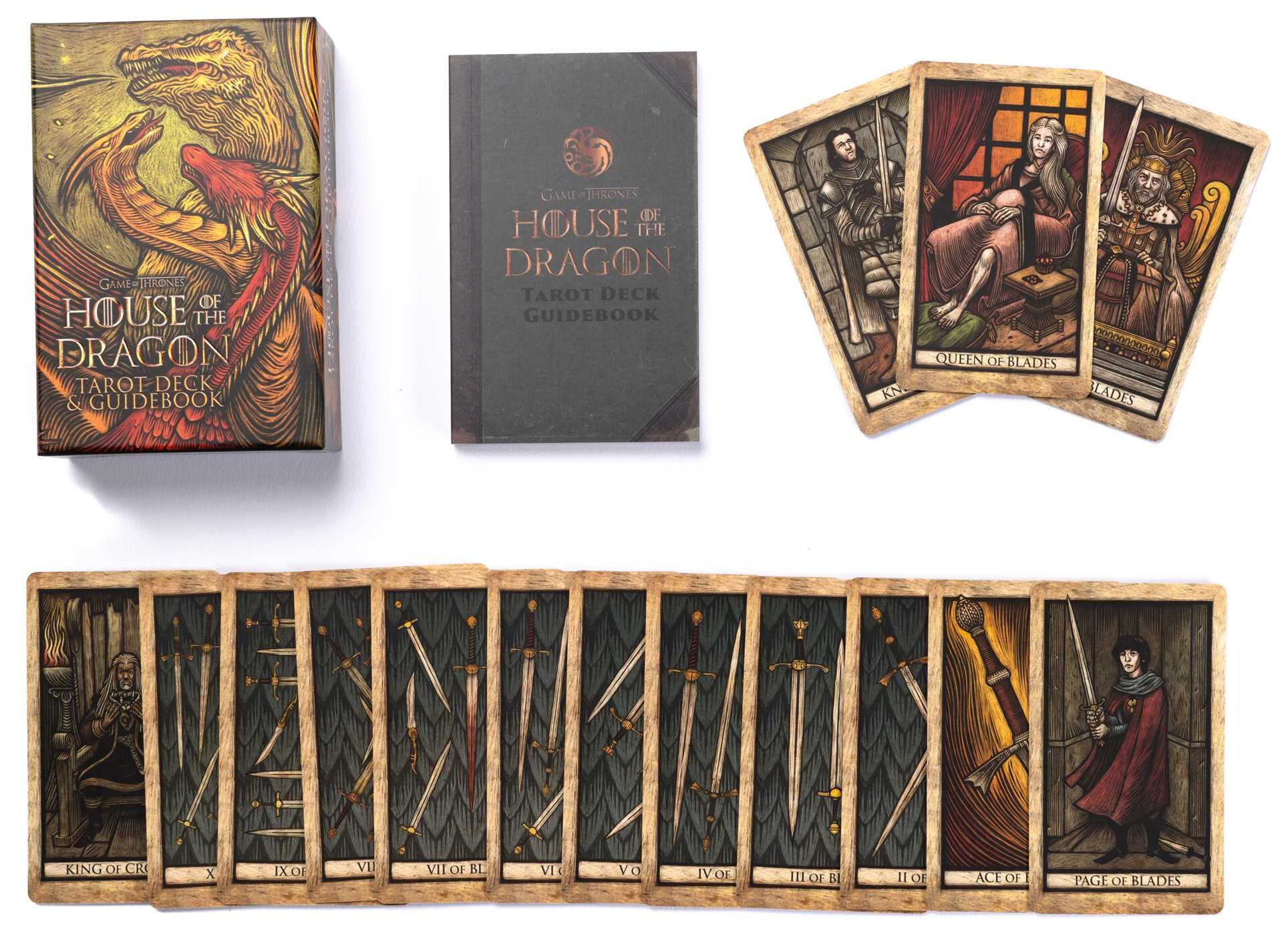 House of the Dragon Tarot Deck and Guidebook - Book Summary & Video ...