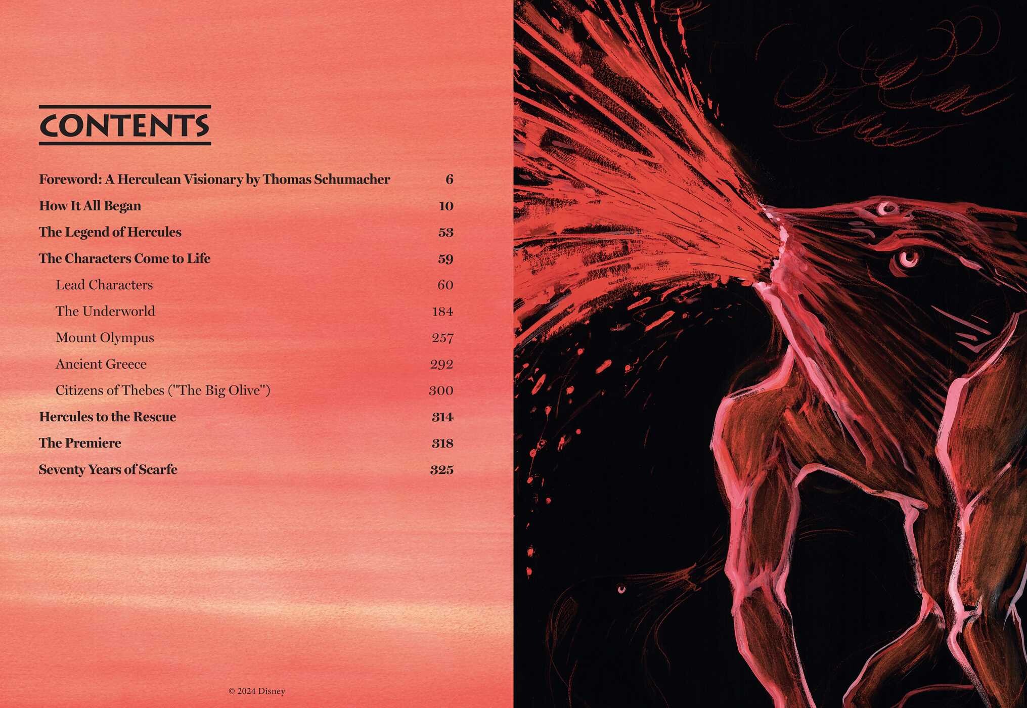 Disney's Hercules: The Art of Gerald Scarfe | Book by Gerald Scarfe ...