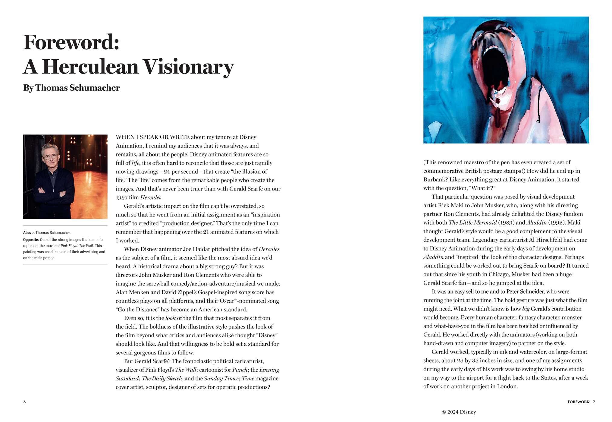 Disney's Hercules: The Art of Gerald Scarfe | Book by Gerald Scarfe ...