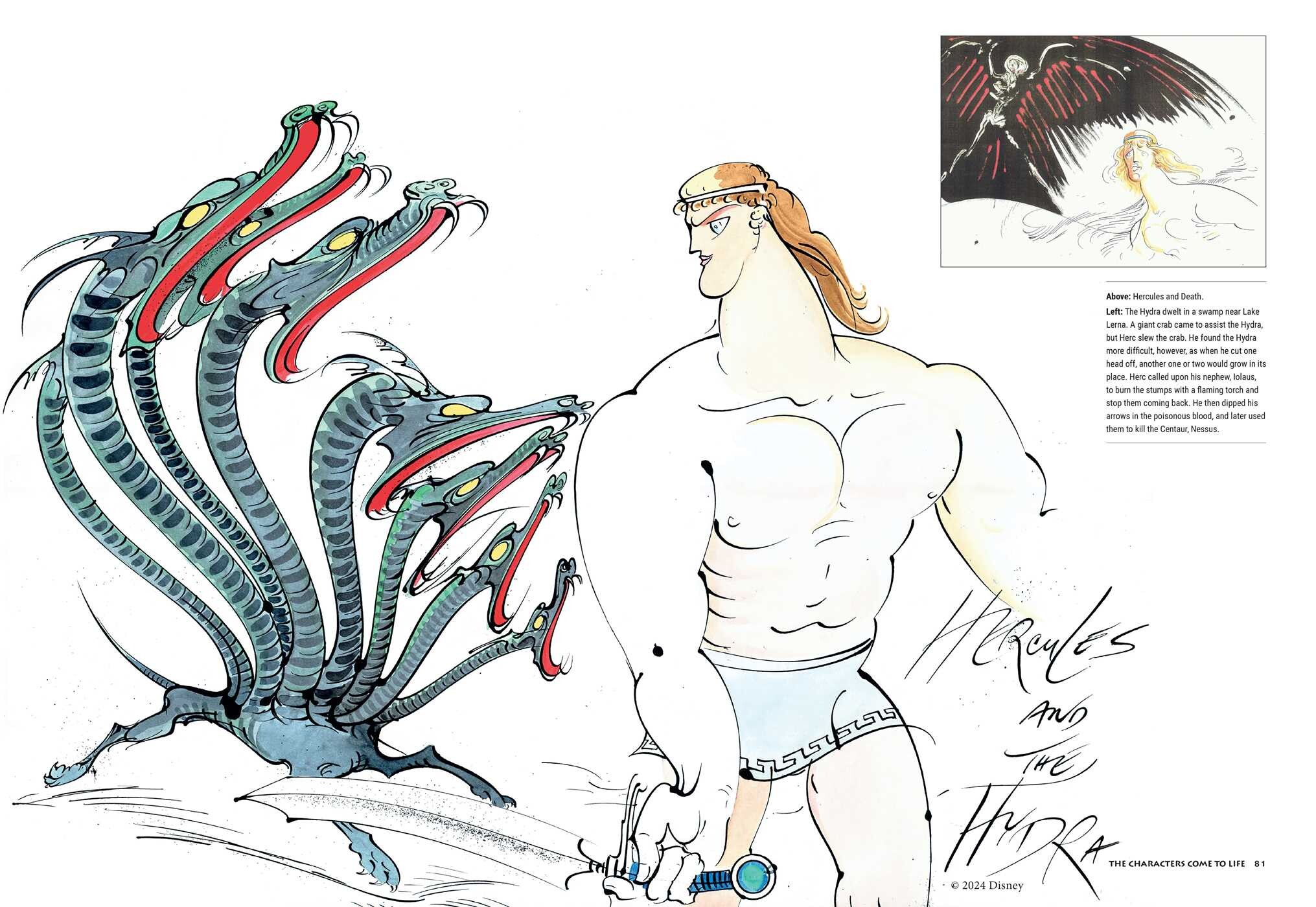 Disney's Hercules: The Art of Gerald Scarfe | Book by Gerald Scarfe, Thomas Schumacher ...