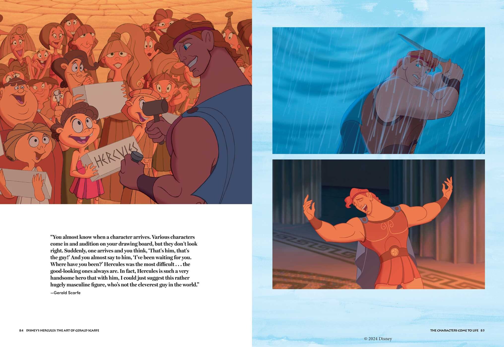 Disney's Hercules: The Art of Gerald Scarfe | Book by Gerald Scarfe ...