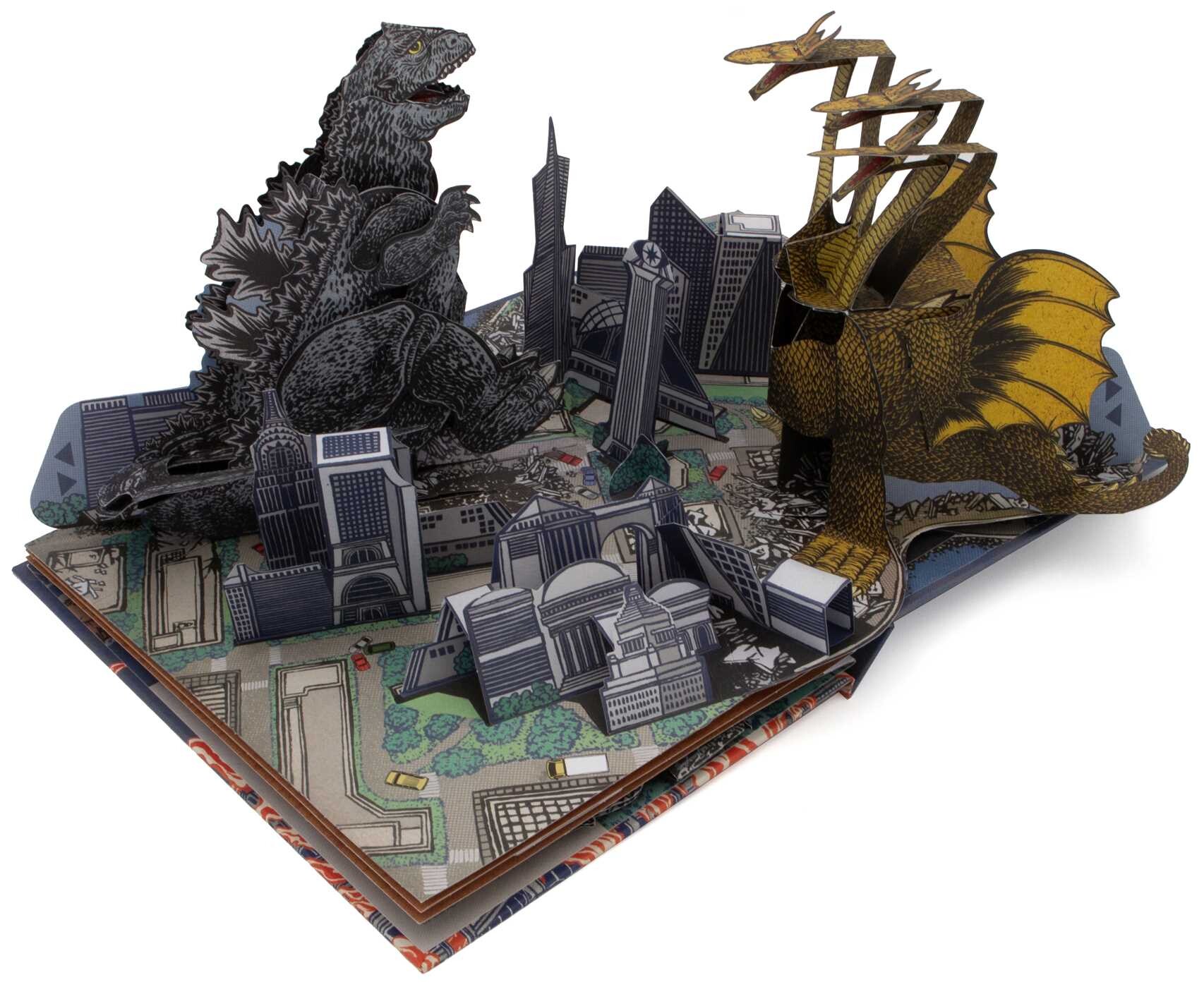 Godzilla: The Official Pop-Up Book | Book by Matthew Reinhart, Chip ...