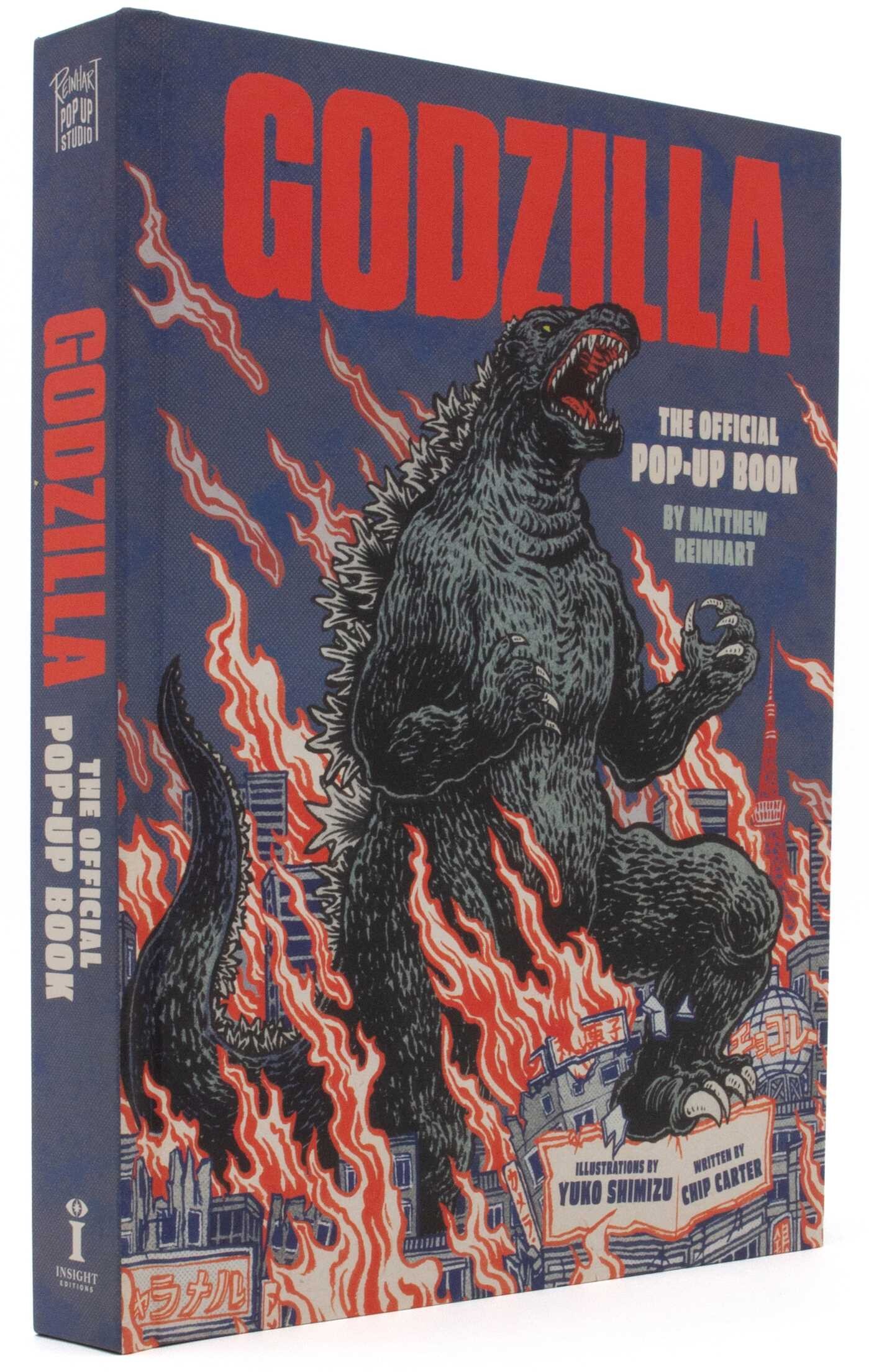 Godzilla: The Official Pop-Up Book | Book by Matthew Reinhart, Chip ...